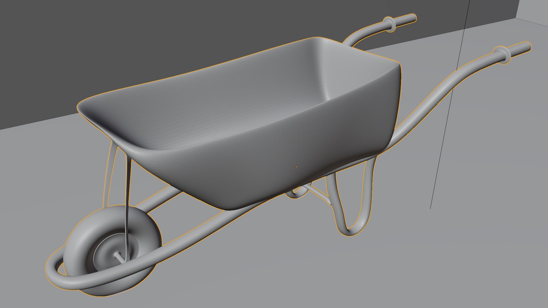 3D Rusty Wheel Barrow Model - TurboSquid 1986770