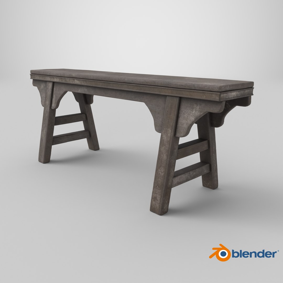 Bench 3D Model - TurboSquid 1989226