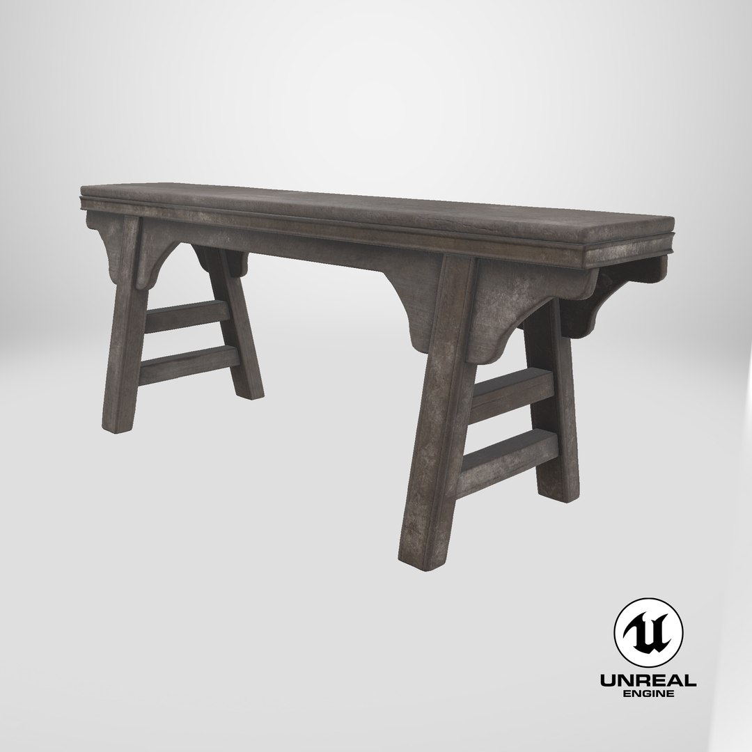 Bench 3D Model - TurboSquid 1989226