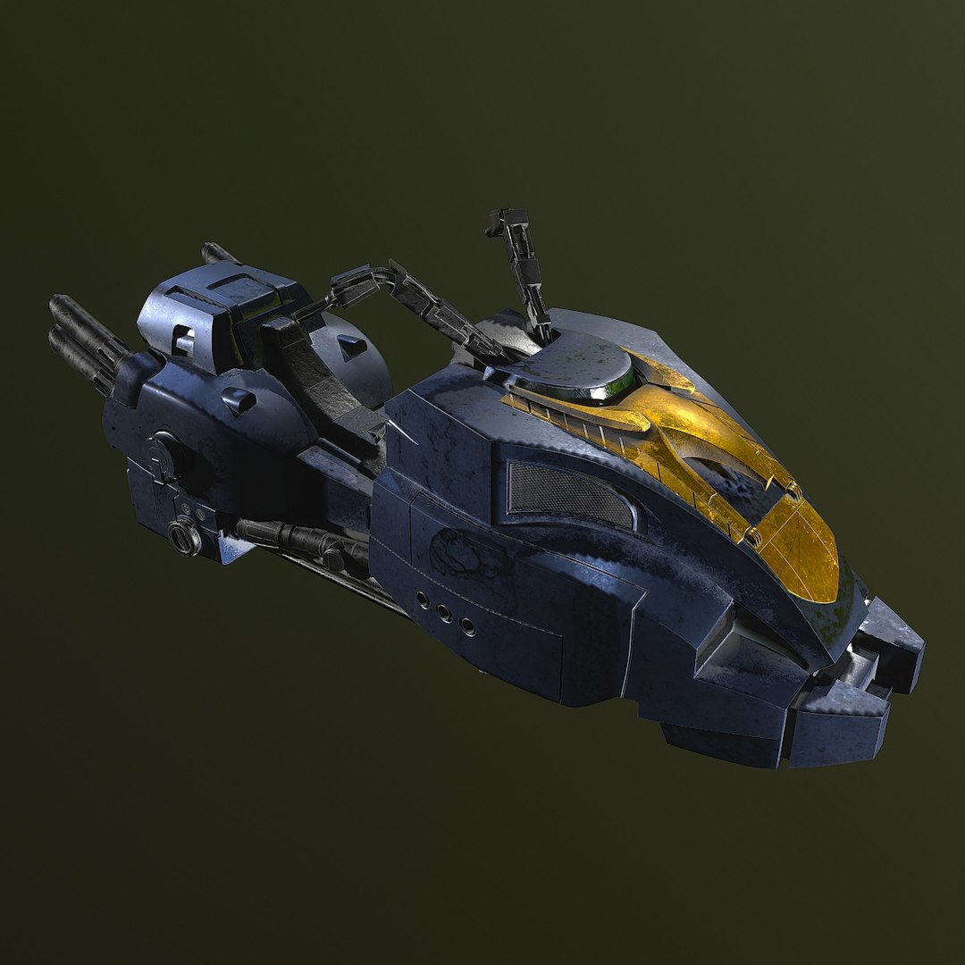 modelo 3d Lawmaster Motorbike Judge Dredd - TurboSquid 2049538