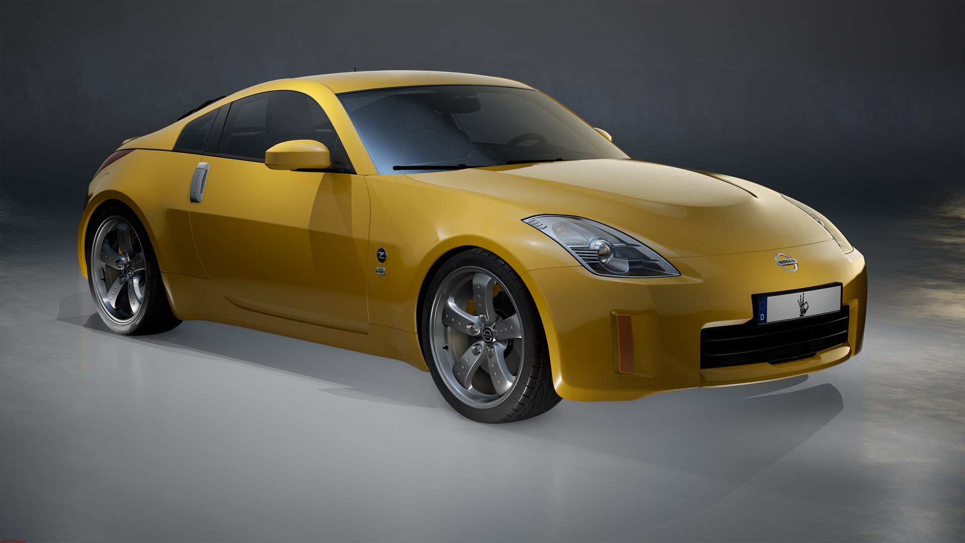 Nissan 350z Car 3D Model - TurboSquid 1469806