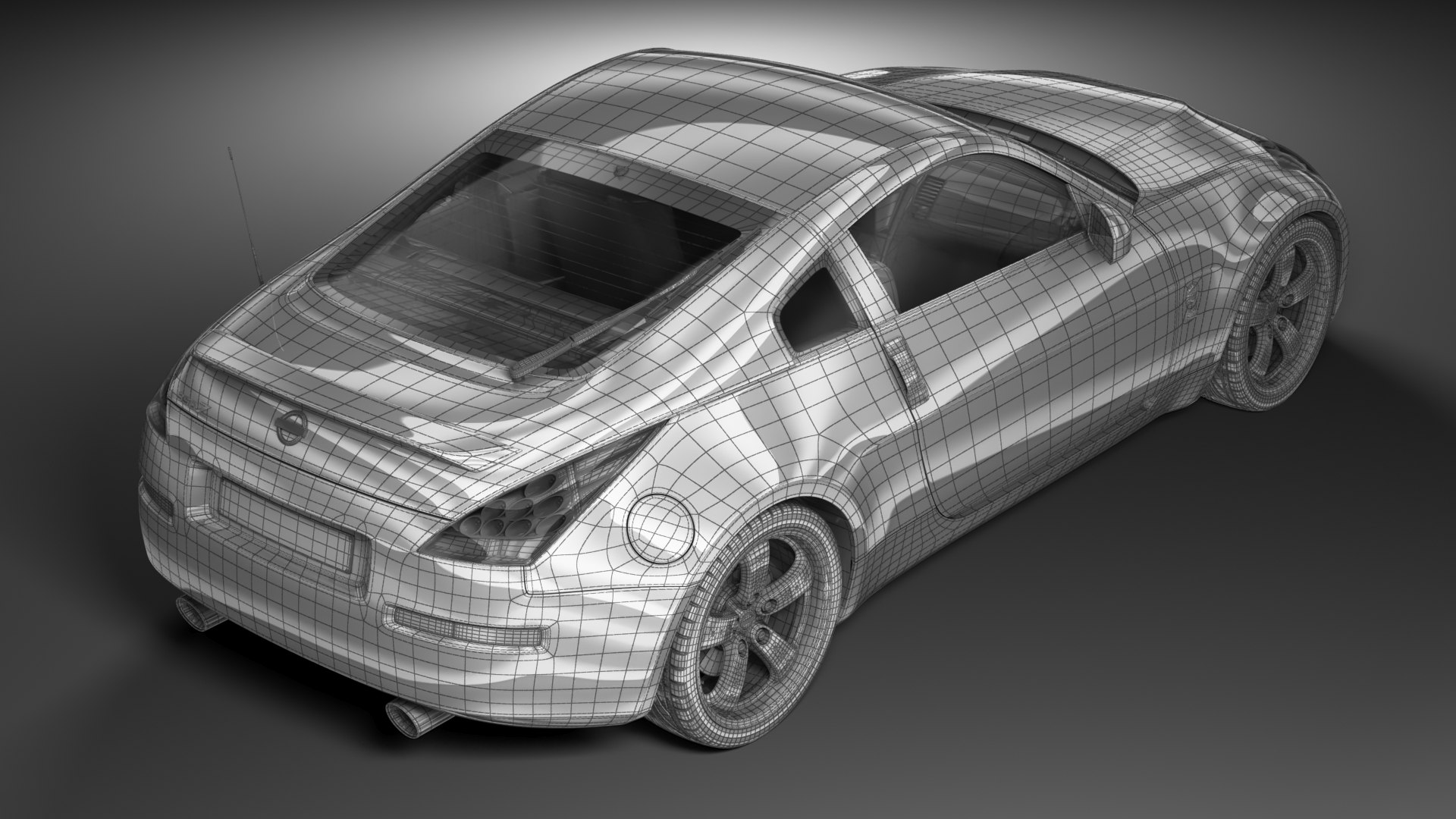 Nissan 350z car 3D model - TurboSquid 1469806