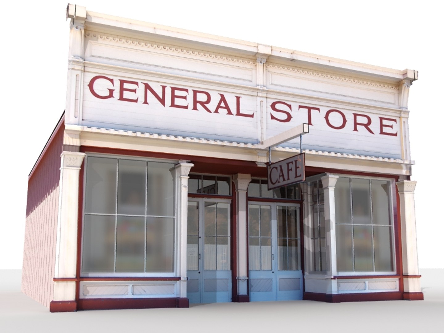 General Store 3d Model