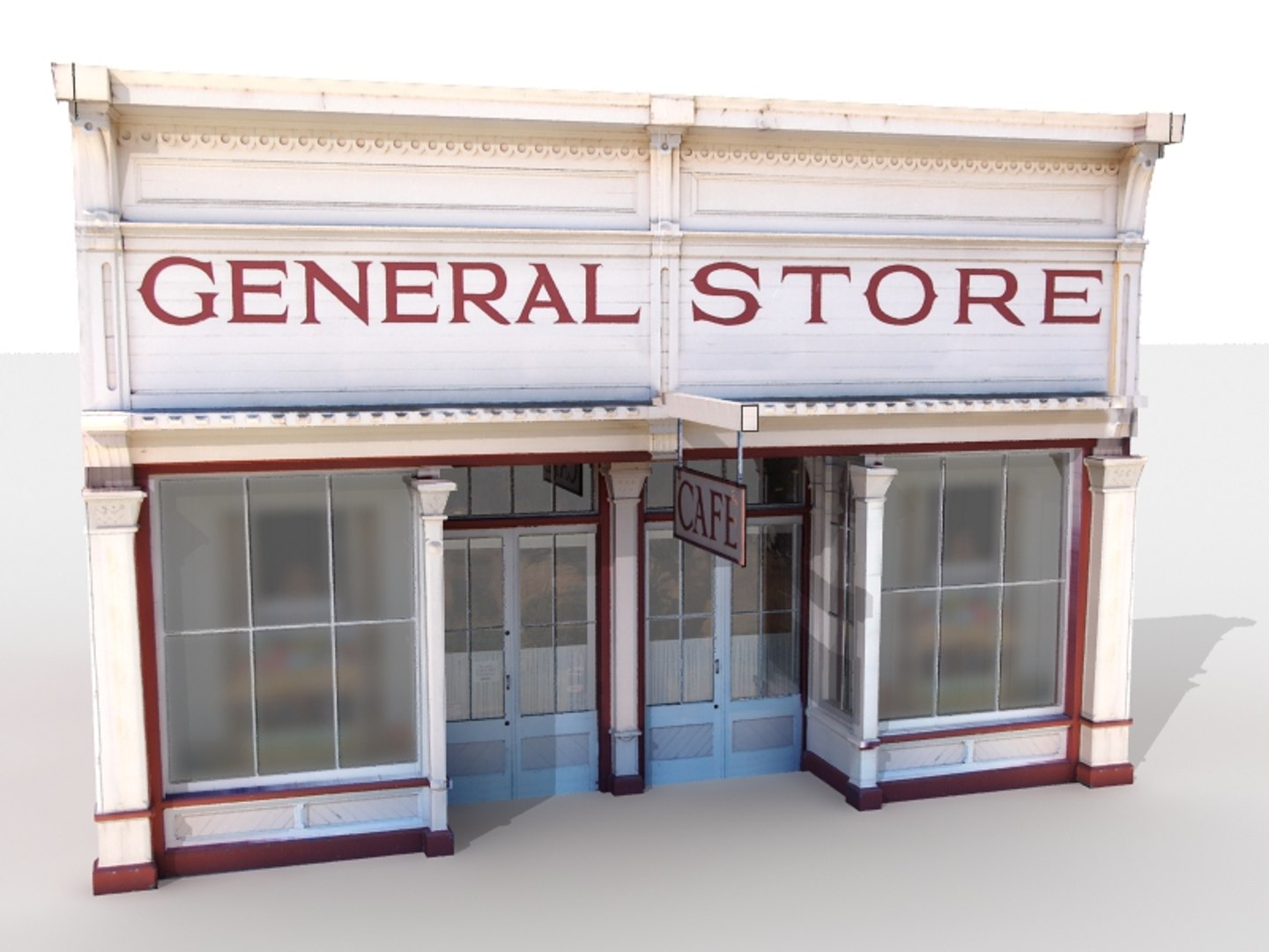 General Store 3d Model