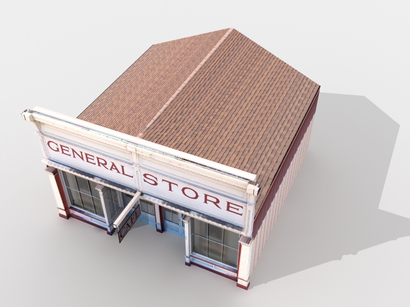 General Store 3d Model