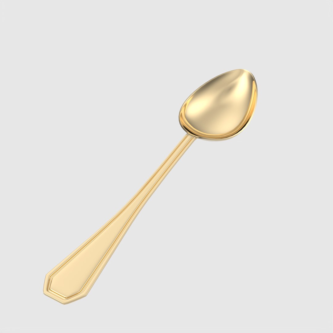 Elegant Classic Spoon Design JDBCo 3D Model - TurboSquid 2341516