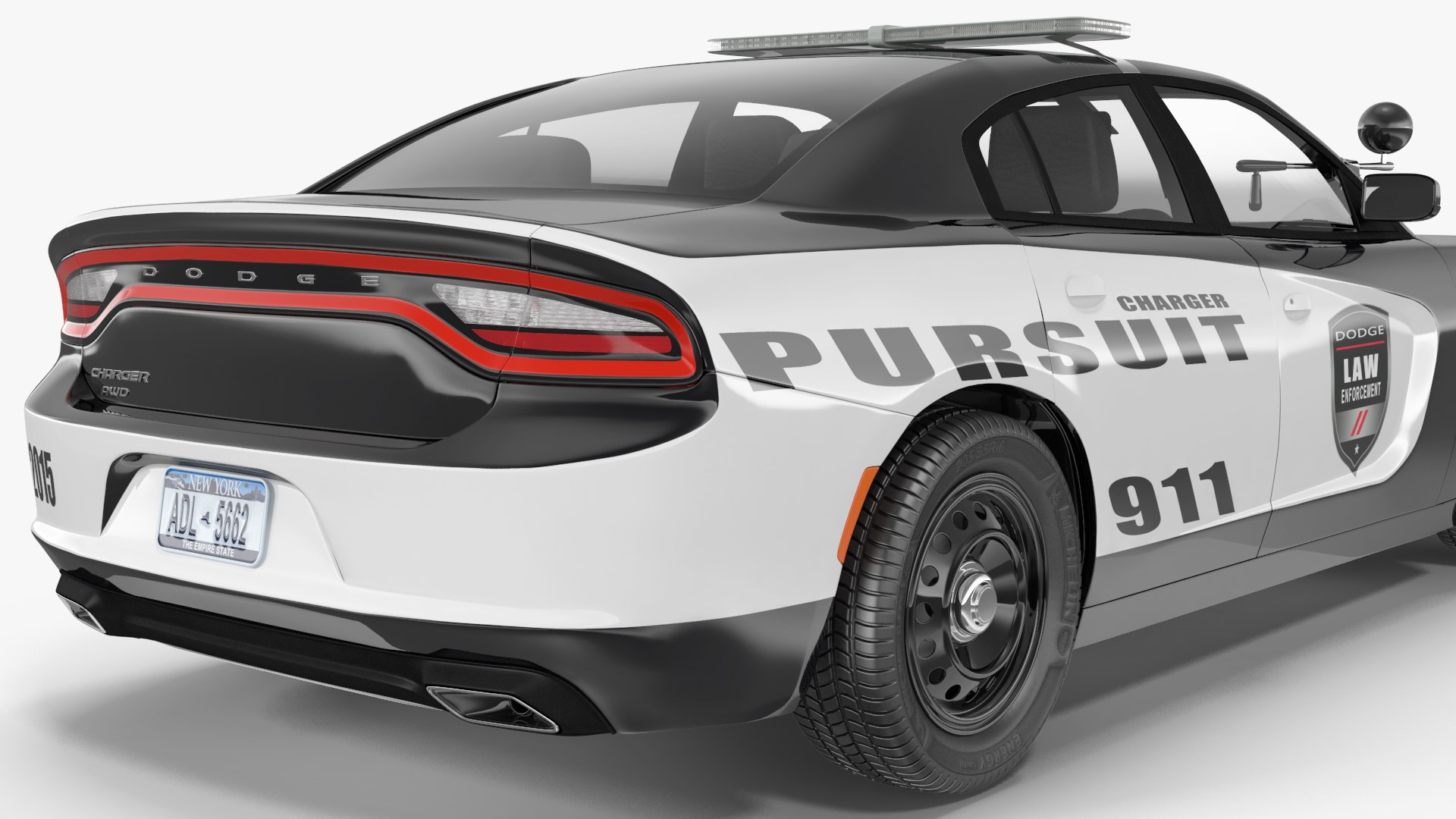 Dodge Charger Pursuit 2015 Rigged for Maya 3D model - TurboSquid 2136621