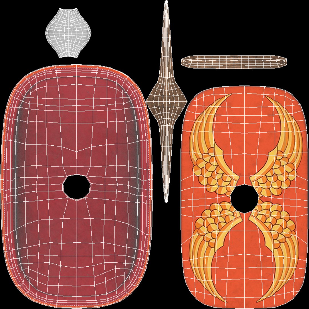 3D Republican Scutum Shield Roman - TurboSquid 1711132