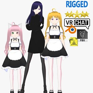Blender Vrchat Models | TurboSquid