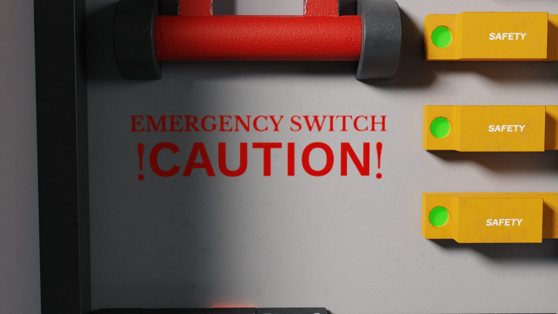 Low-Poly Electrical Control Panel By Nikdox 3D - TurboSquid 2073130