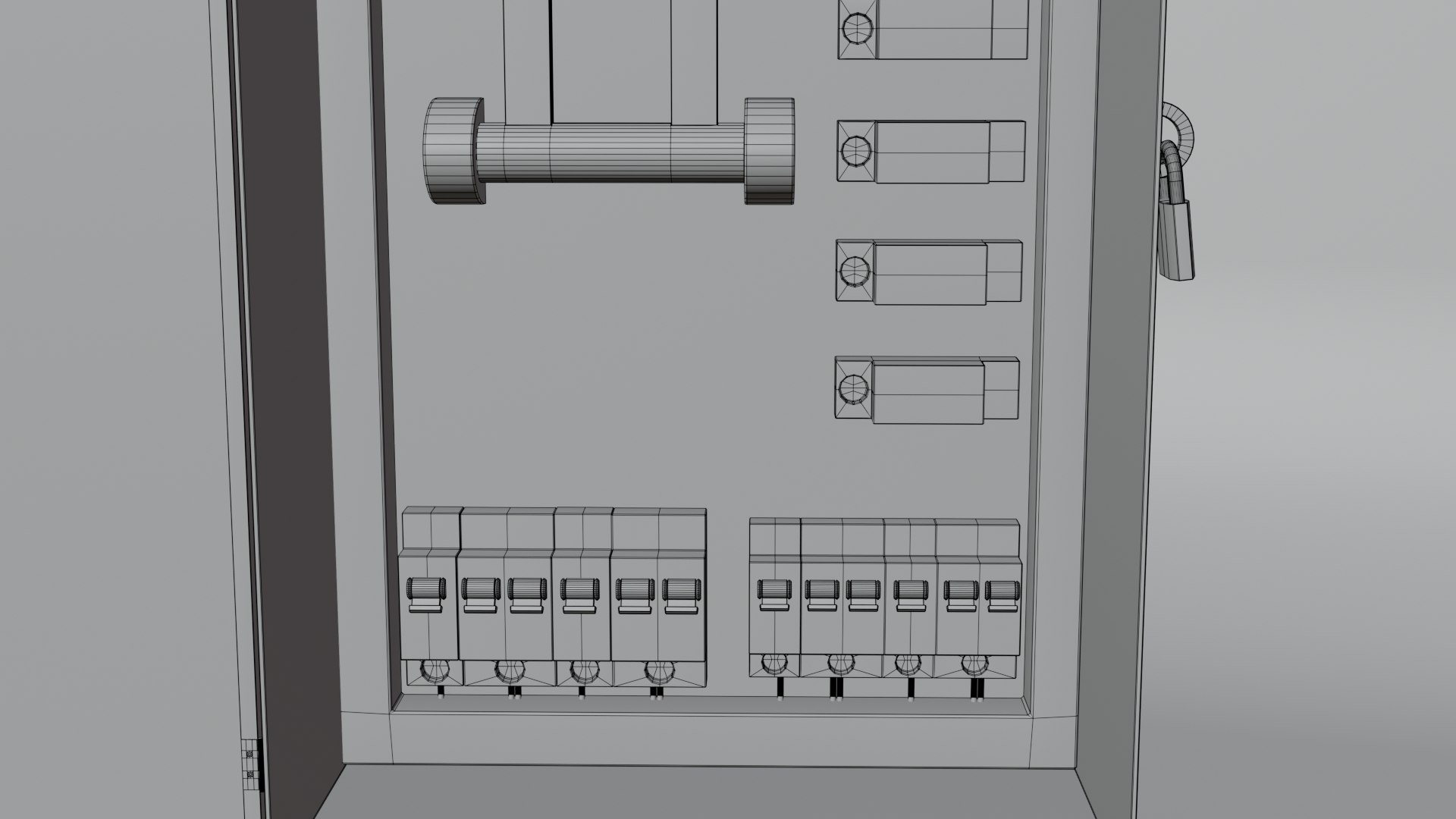 Low-Poly Electrical Control Panel By Nikdox 3D - TurboSquid 2073130