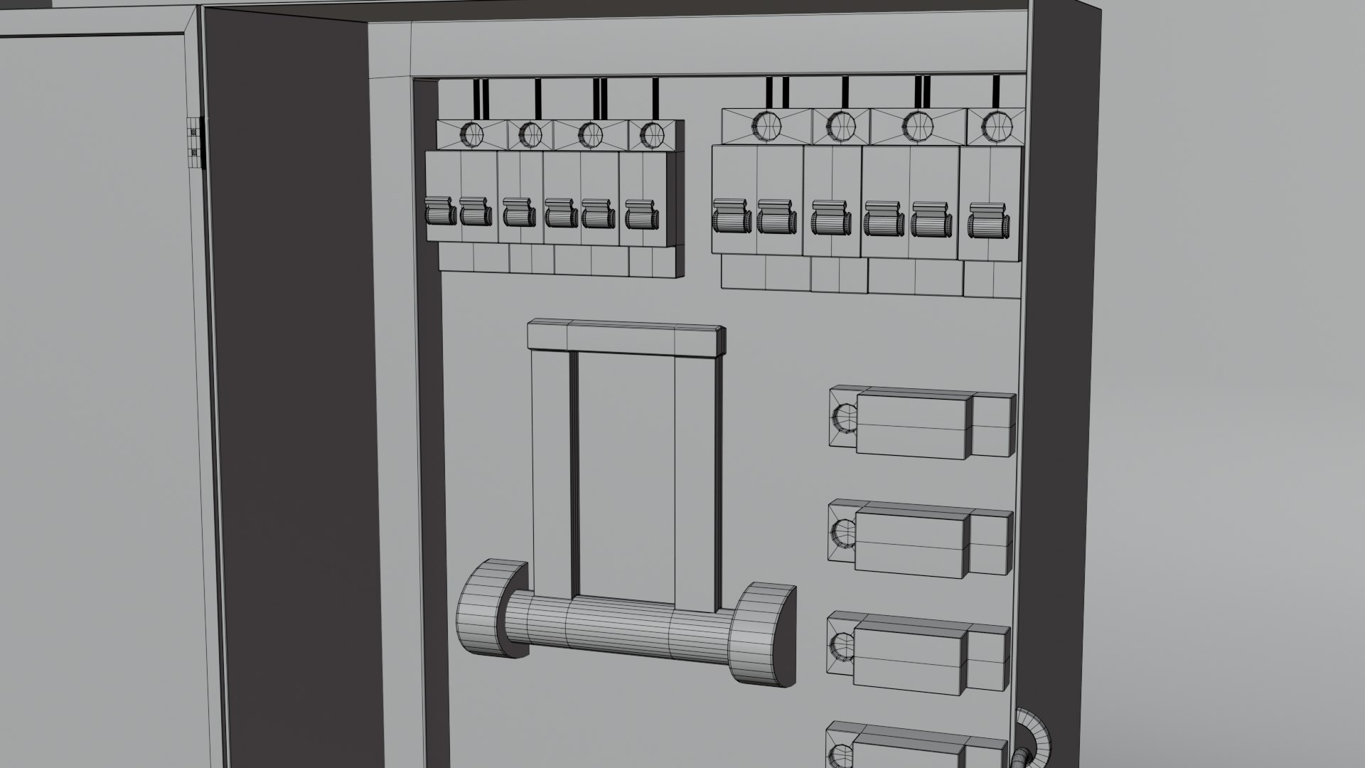 Low-Poly Electrical Control Panel By Nikdox 3D - TurboSquid 2073130