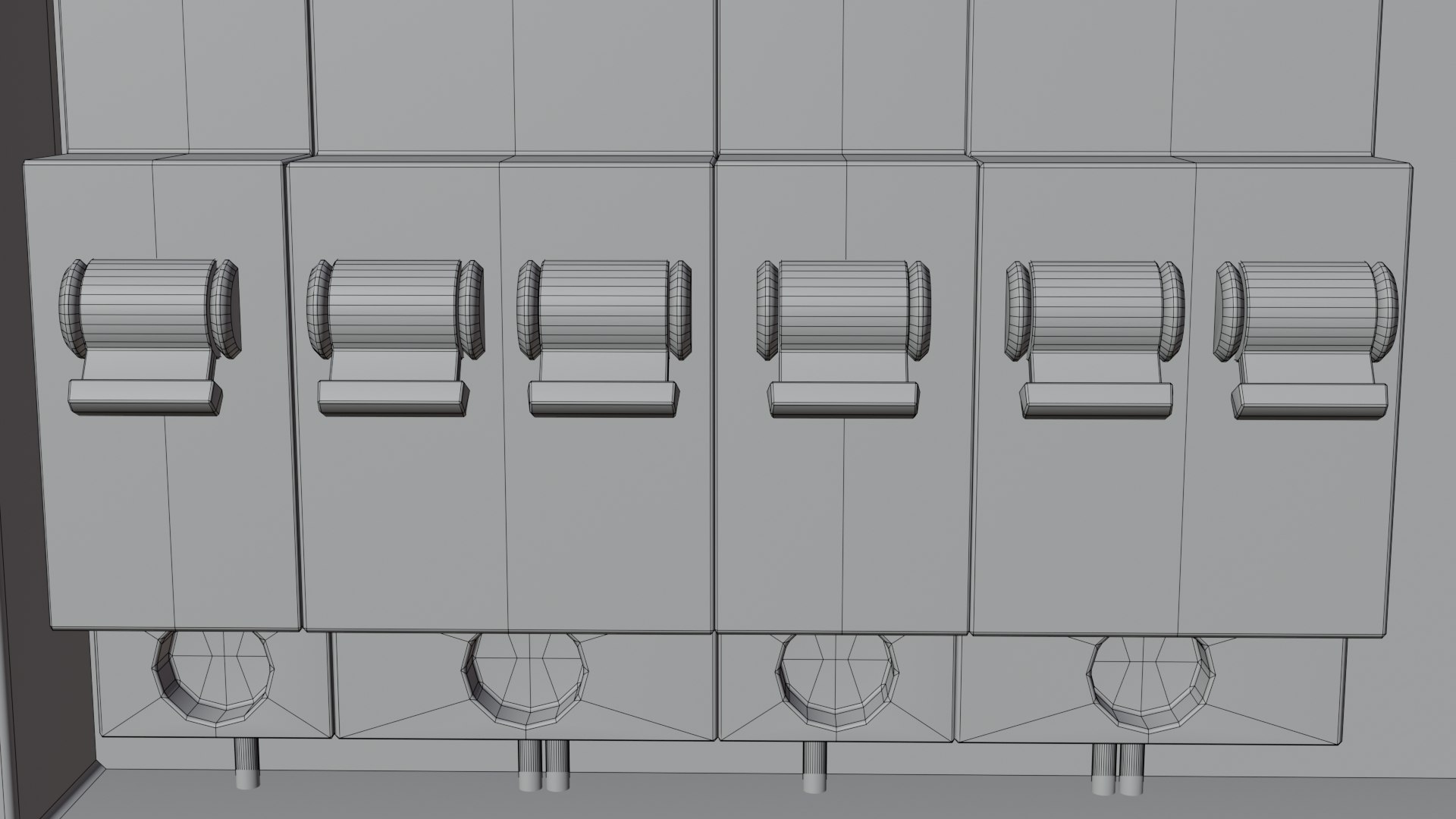 Low-Poly Electrical Control Panel By Nikdox 3D - TurboSquid 2073130
