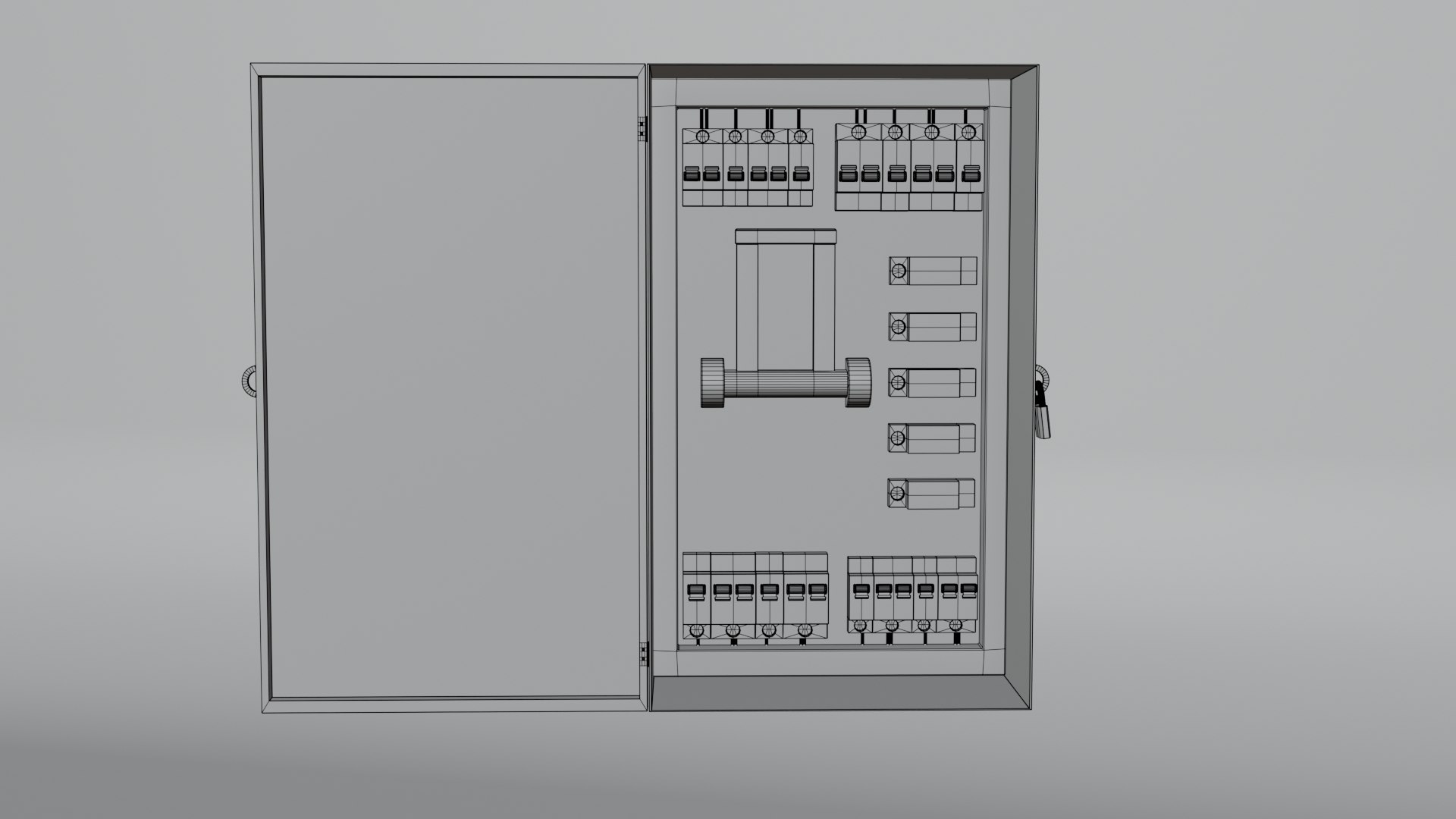 Low-Poly Electrical Control Panel By Nikdox 3D - TurboSquid 2073130
