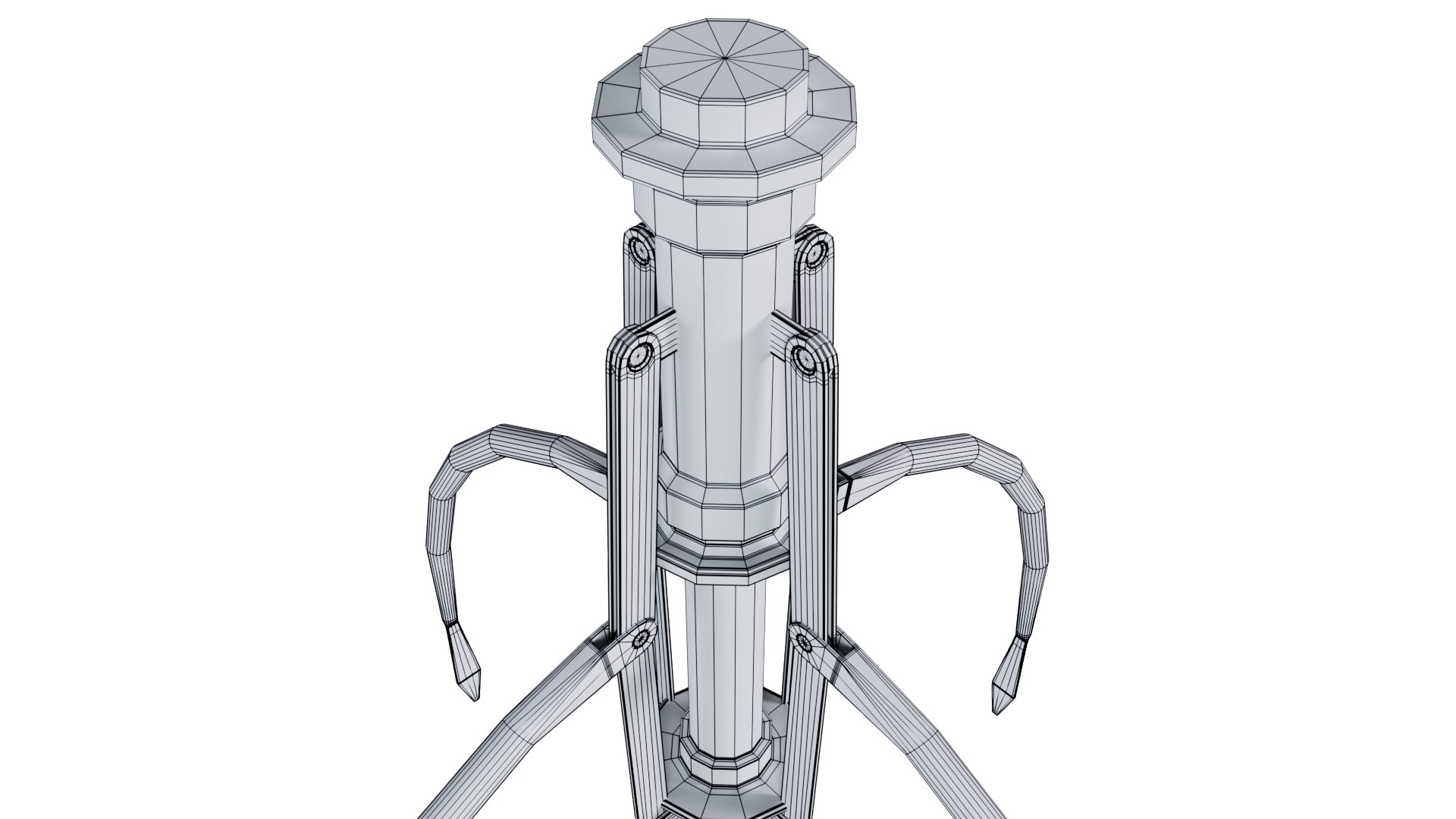 Metal Claw 27 With RIG 3D Model - TurboSquid 2349593