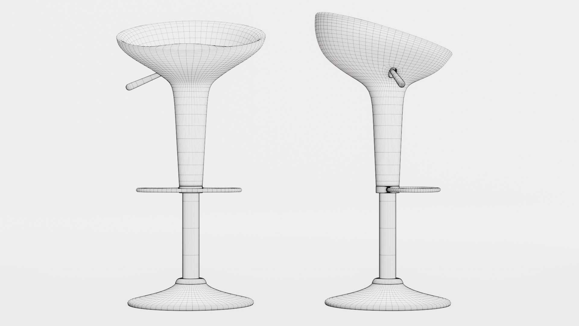 3D Bombo Stool - TurboSquid 2184947