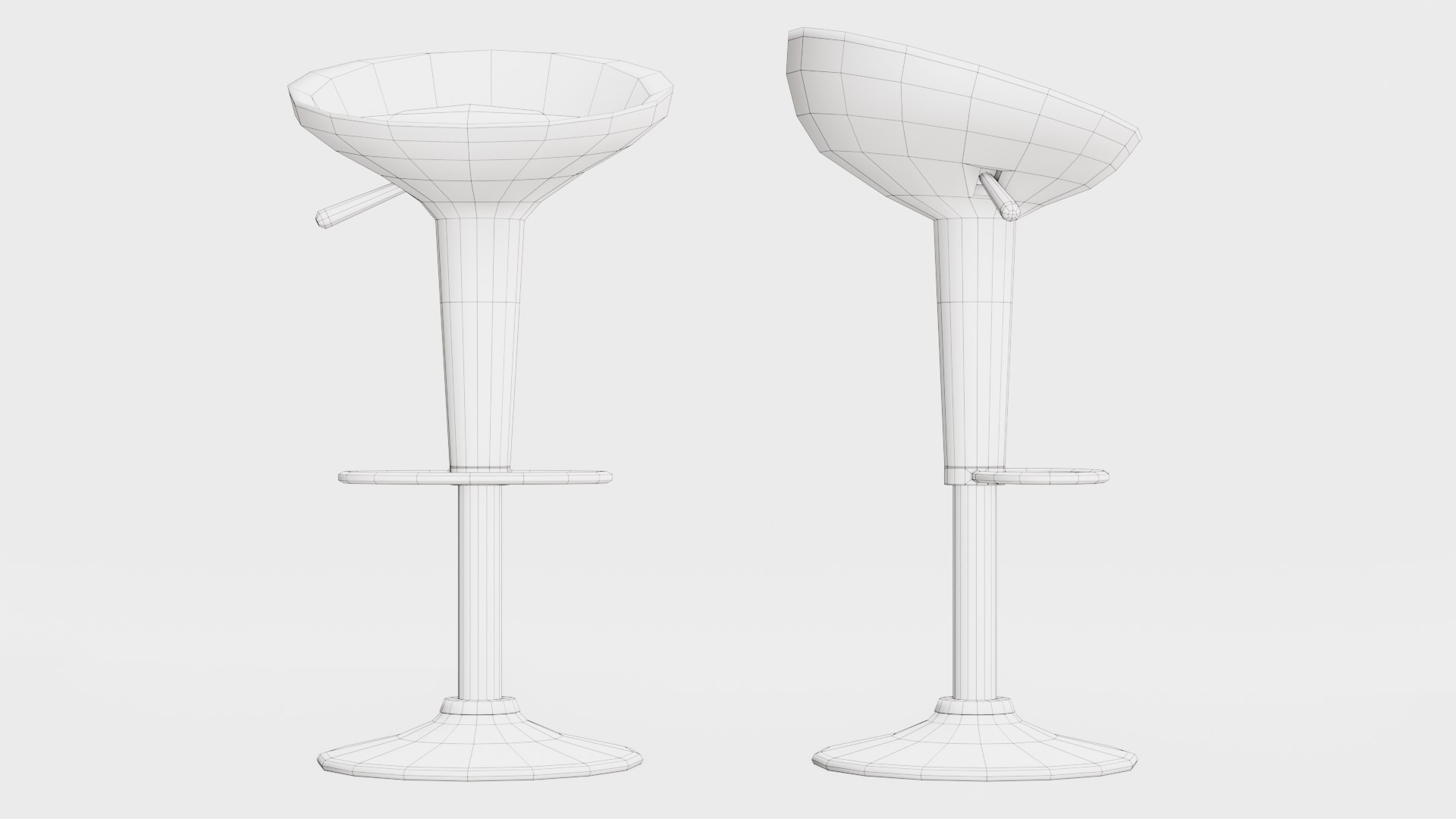 3D Bombo Stool - TurboSquid 2184947