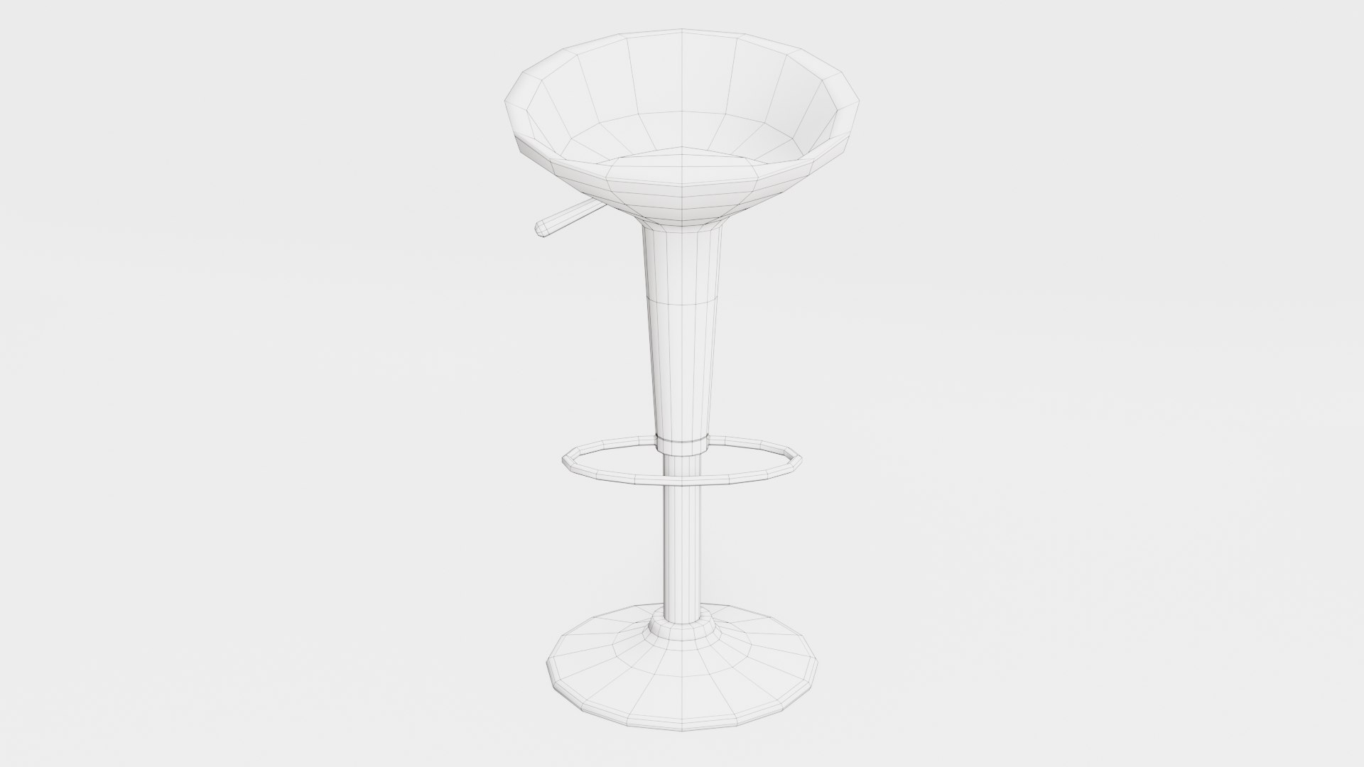 3D Bombo Stool - TurboSquid 2184947