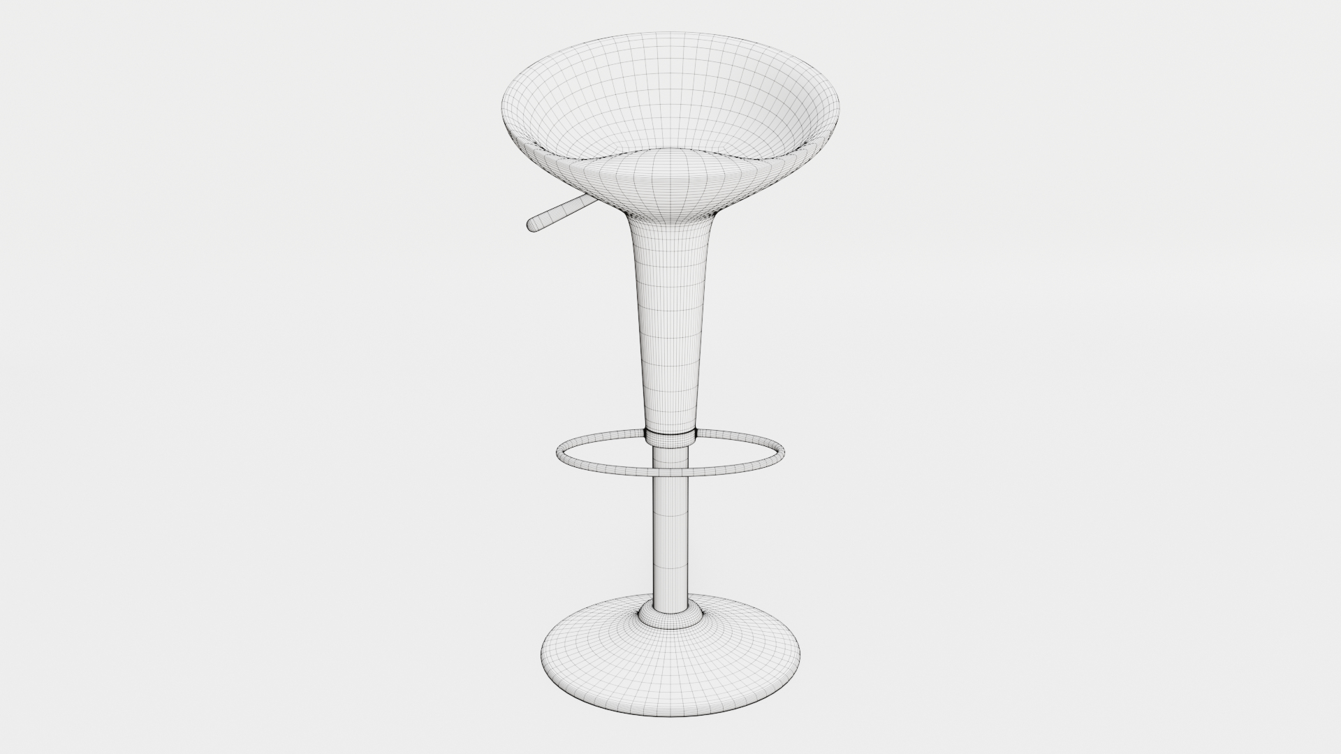 3D Bombo Stool - TurboSquid 2184947
