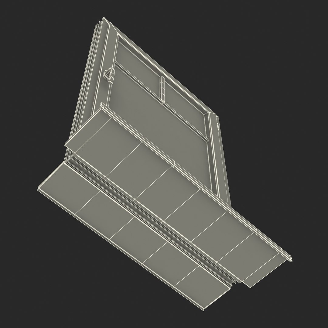 3d model plastic window 5