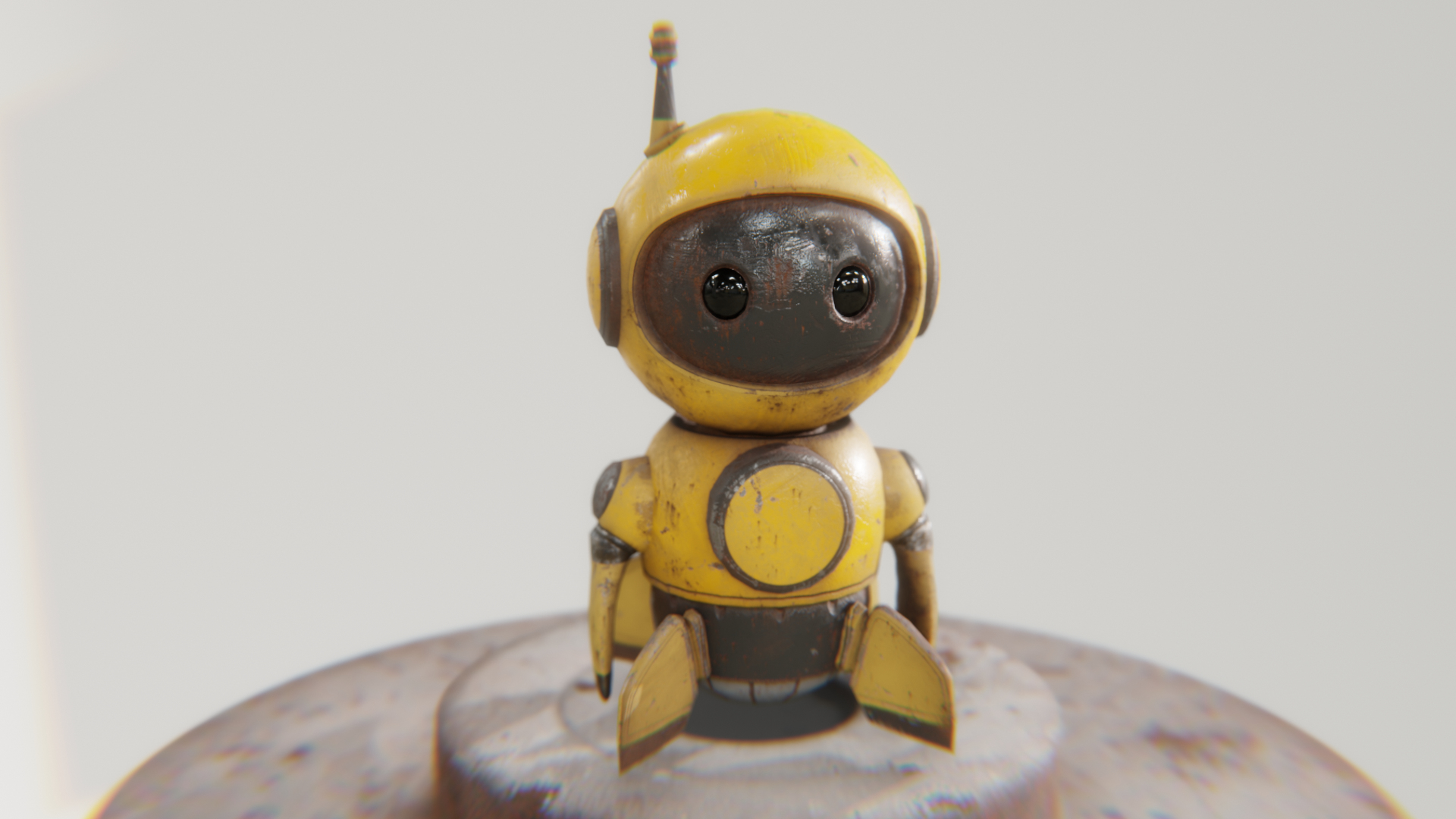 3D Retrobot Construction Version - Technology Mascot - App And Game ...