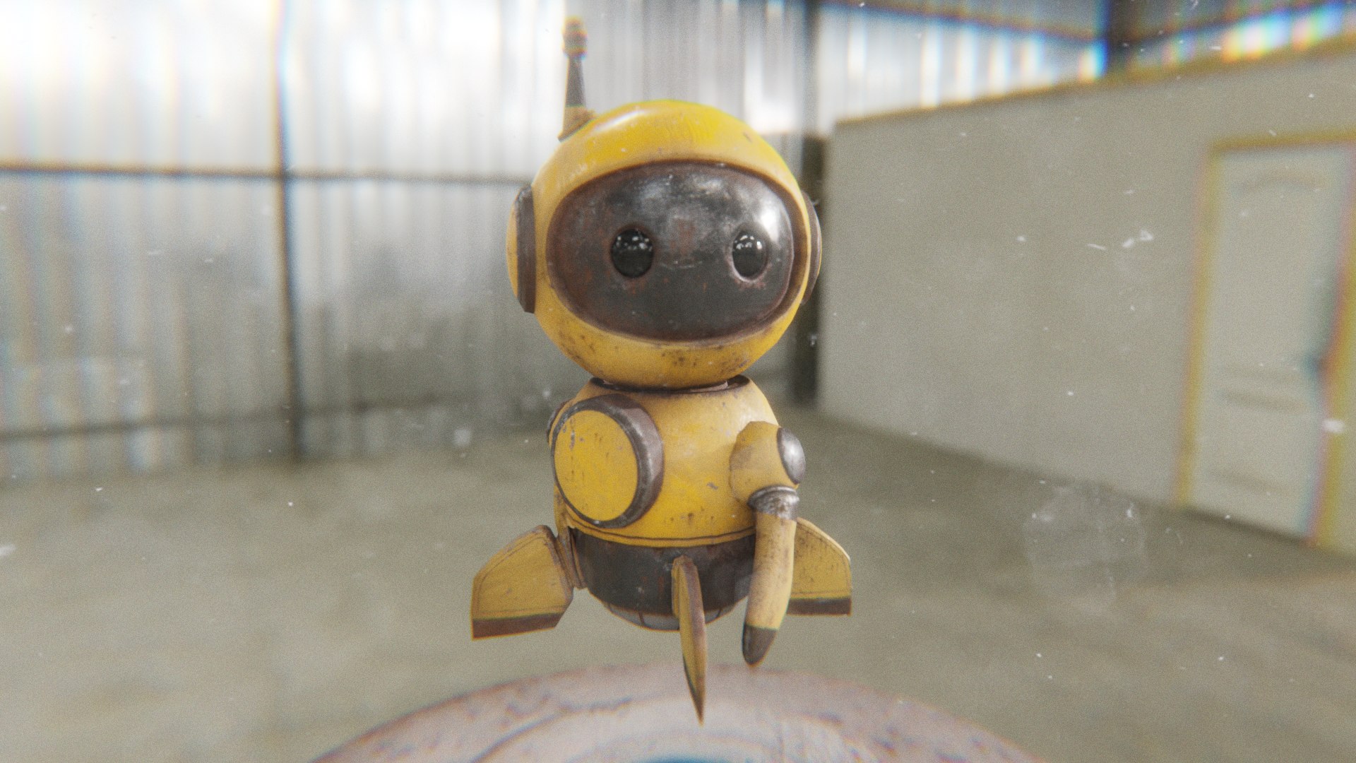 3D Retrobot Construction Version - Technology Mascot - App And Game ...