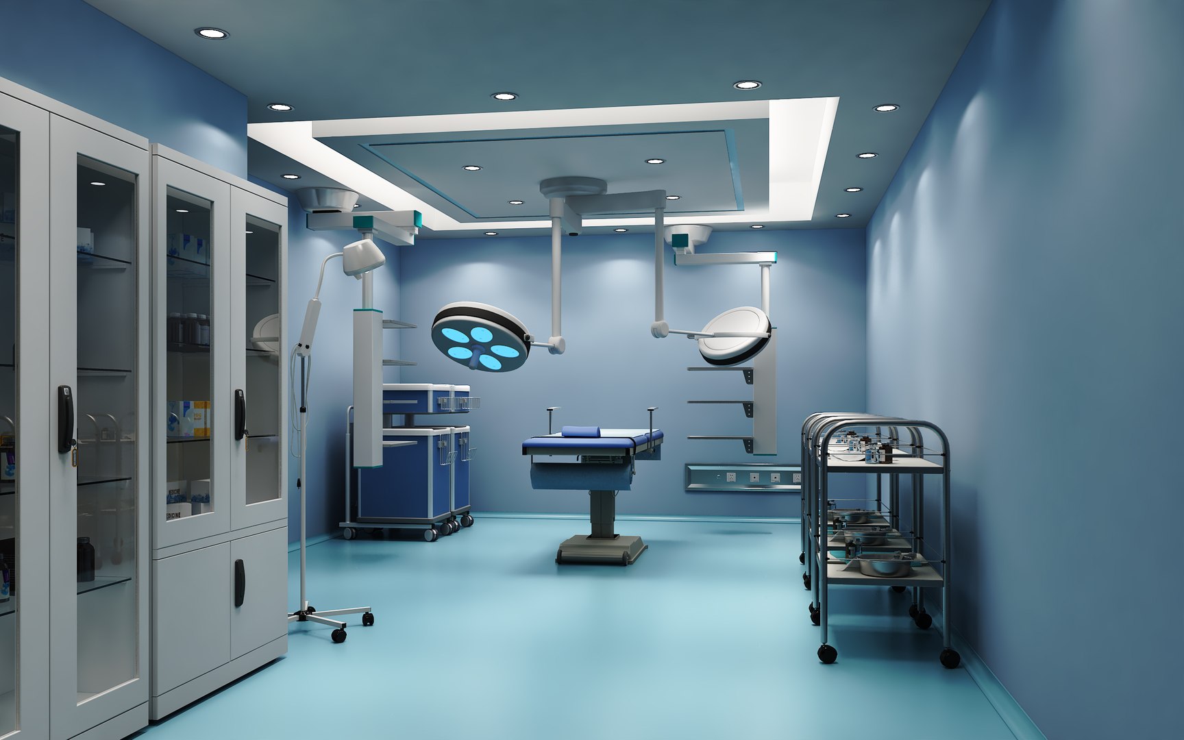 3D Surgery Room Operating Room - TurboSquid 1869877