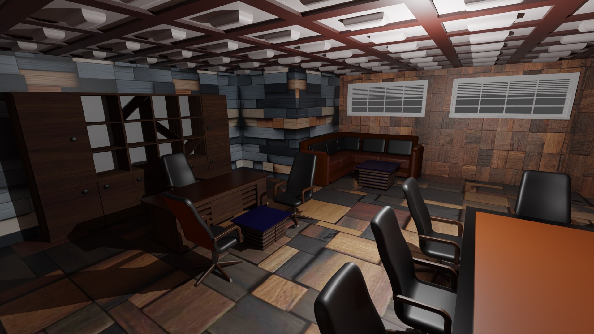 3D Boss Office - TurboSquid 2160833
