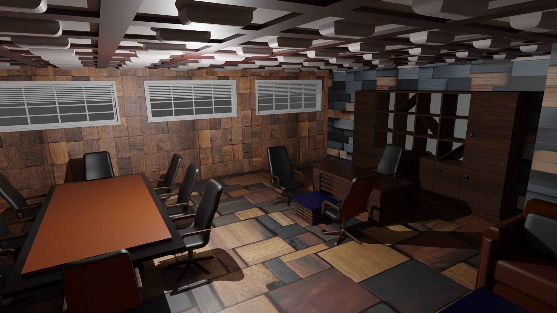 3D Boss Office - TurboSquid 2160833