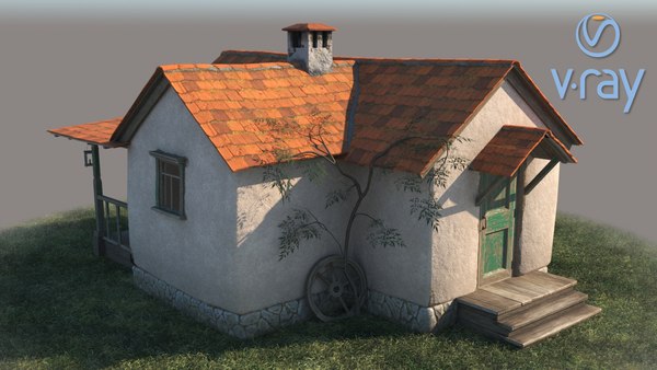 Country cottage 3D model - TurboSquid 1480291