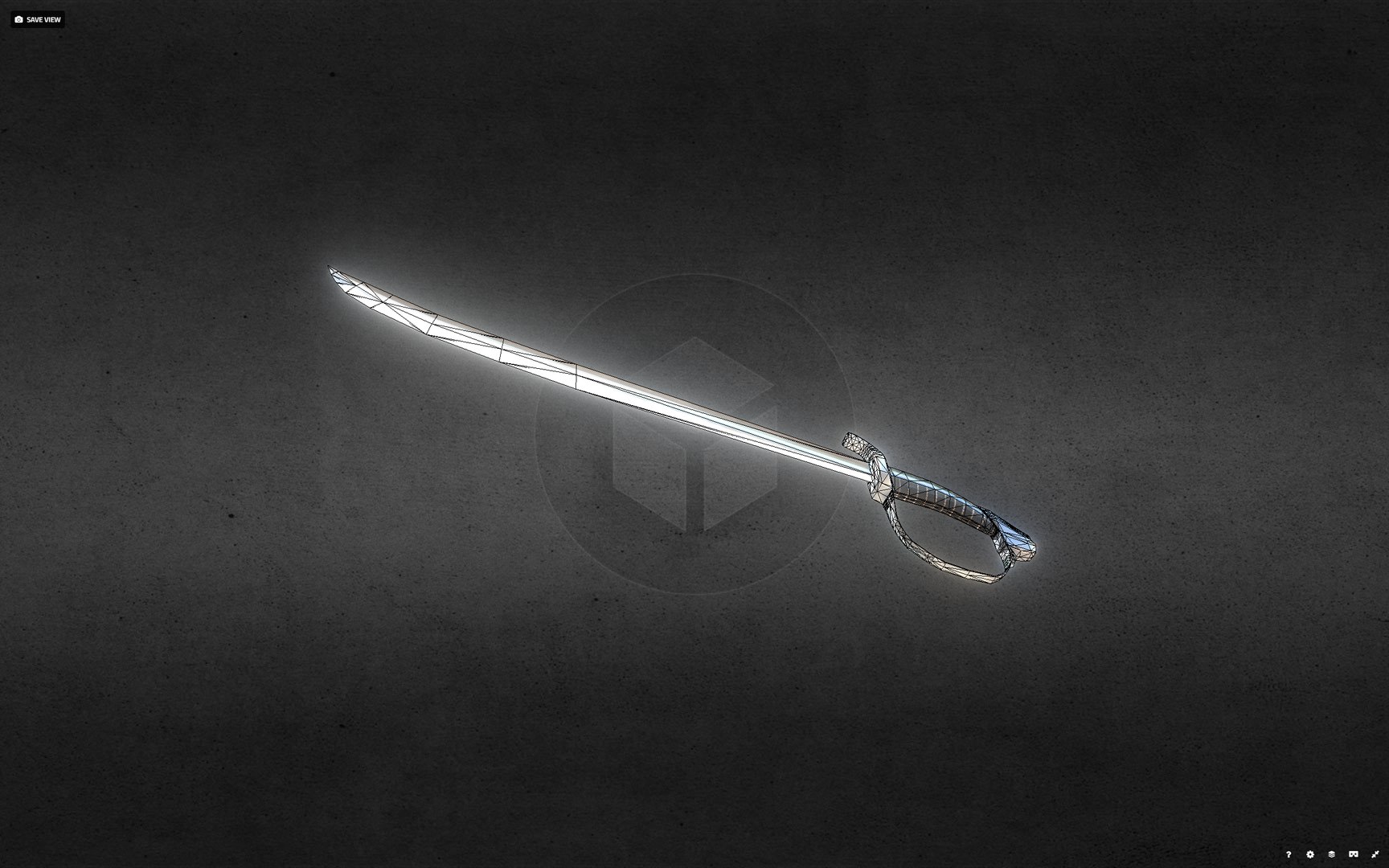Free Sword Cutlass 3D Model - TurboSquid 1292720