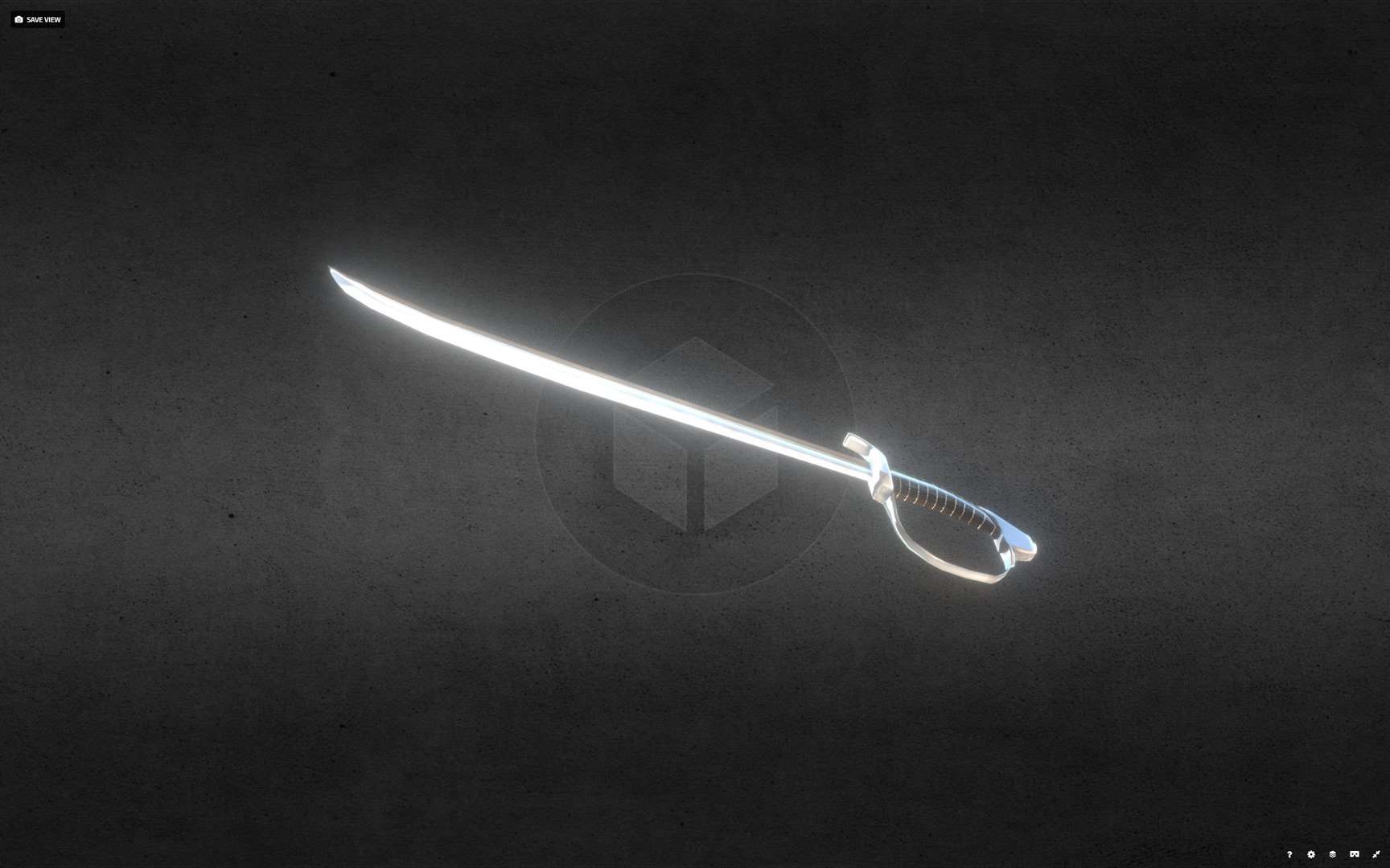 Free Sword Cutlass 3D Model - TurboSquid 1292720