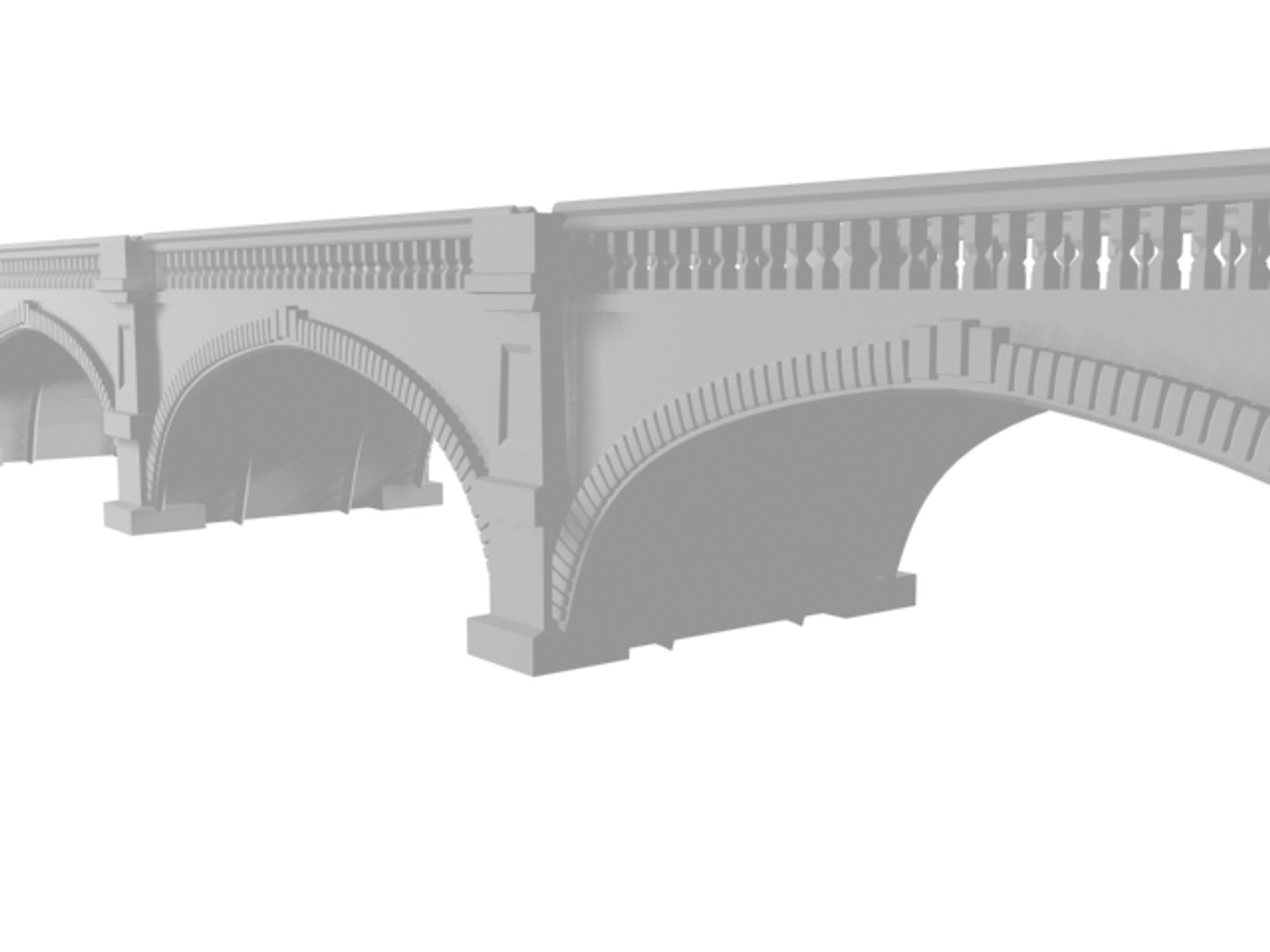 Arched Stone Bridge Max