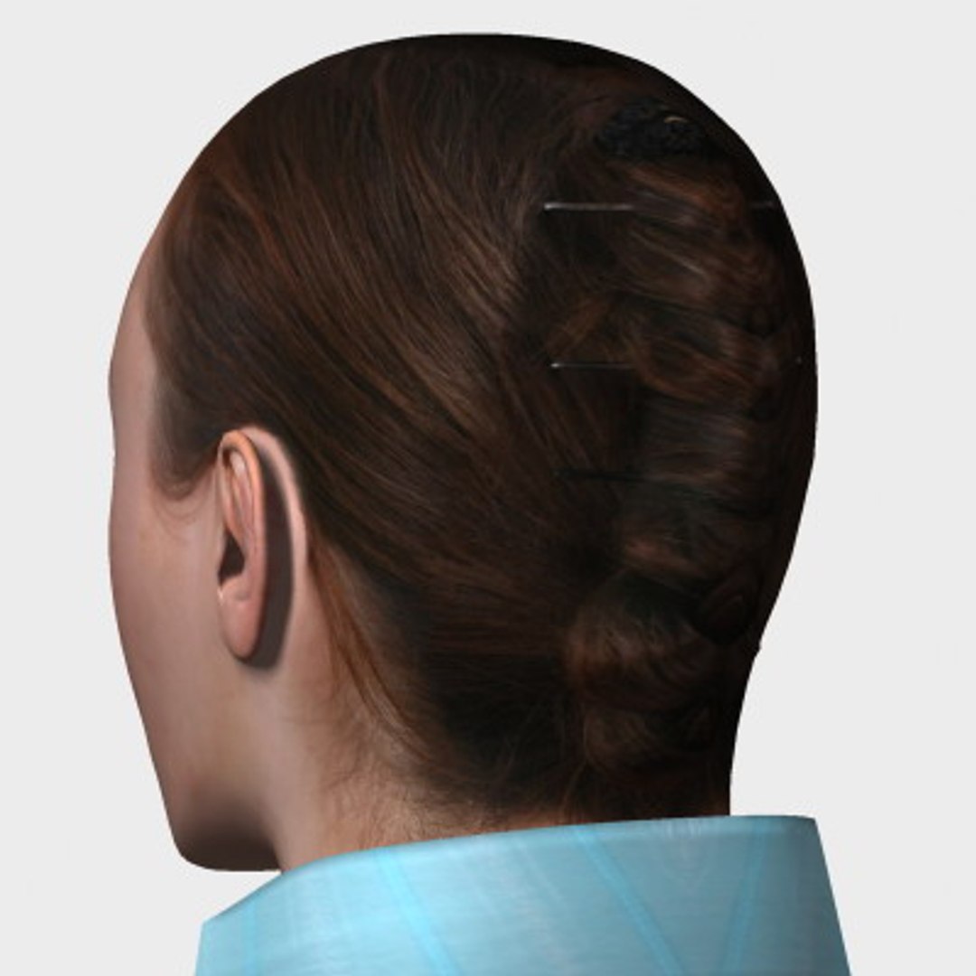 Character Woman Female 3d Max