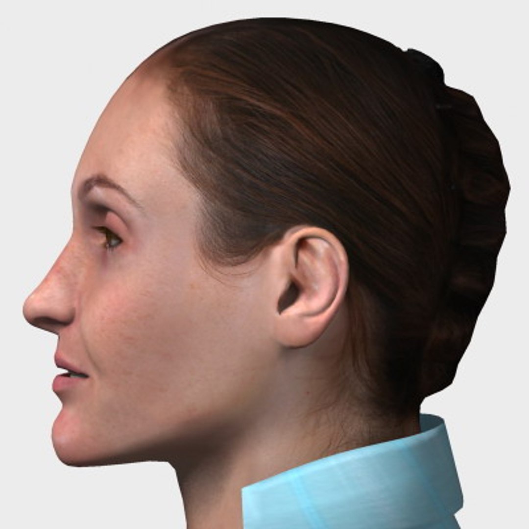 Character Woman Female 3d Max