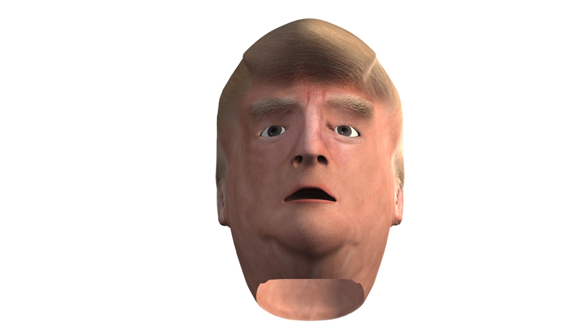 President Donald J Trump 3d Model