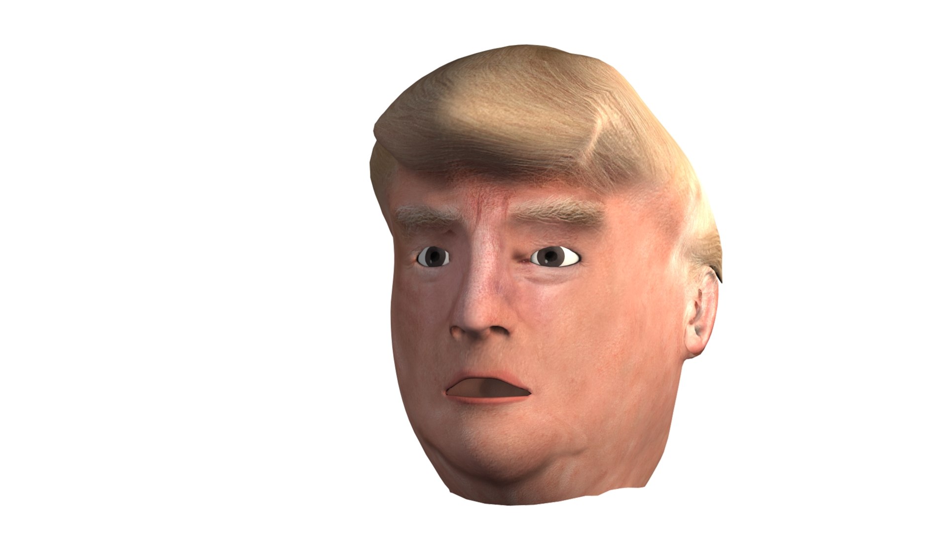 President Donald J Trump 3d Model