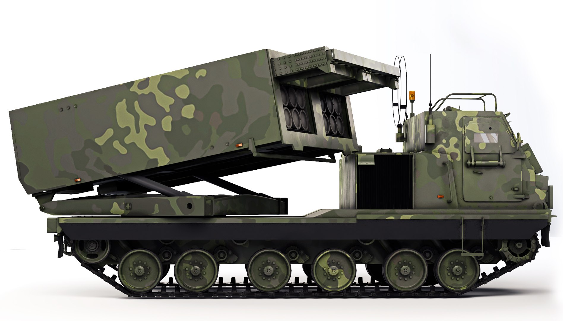 MLRS Mars II 1996 3D - TurboSquid 1980111