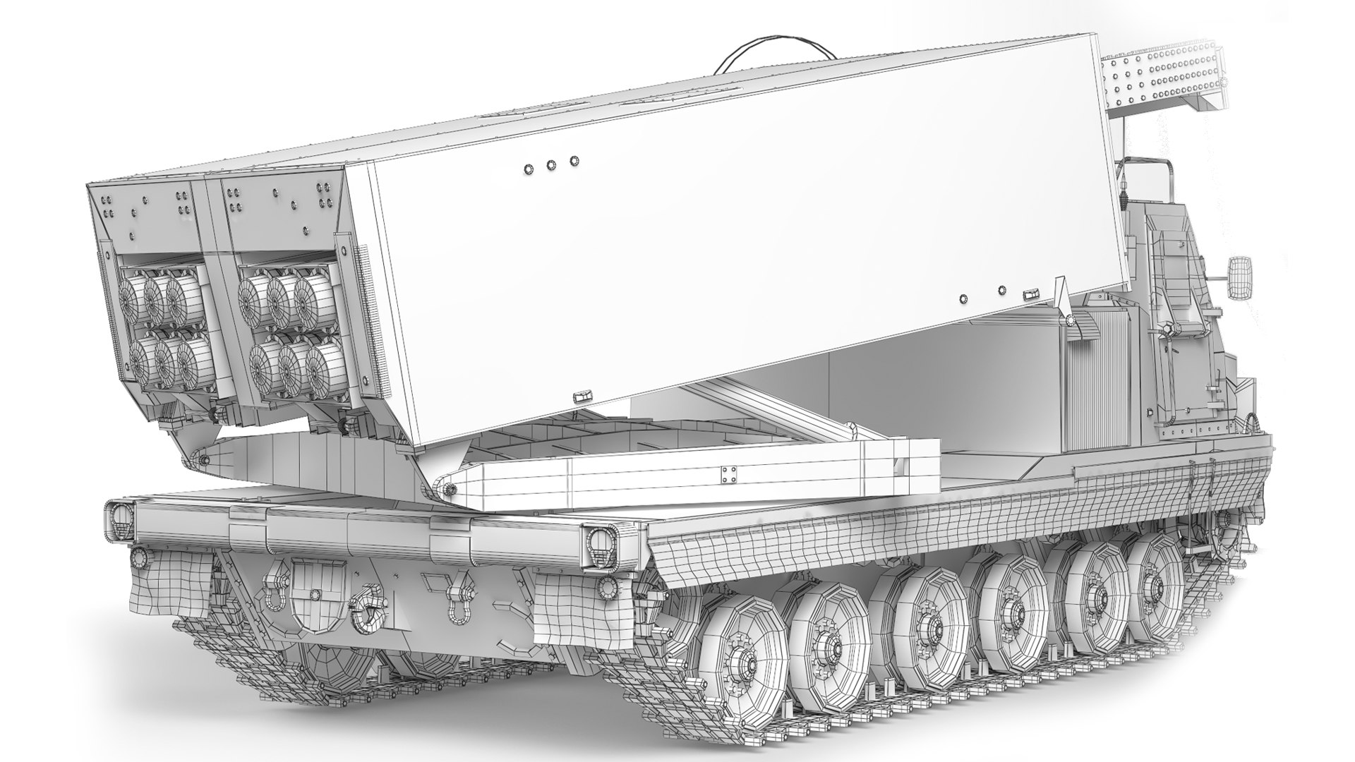 MLRS Mars II 1996 3D - TurboSquid 1980111