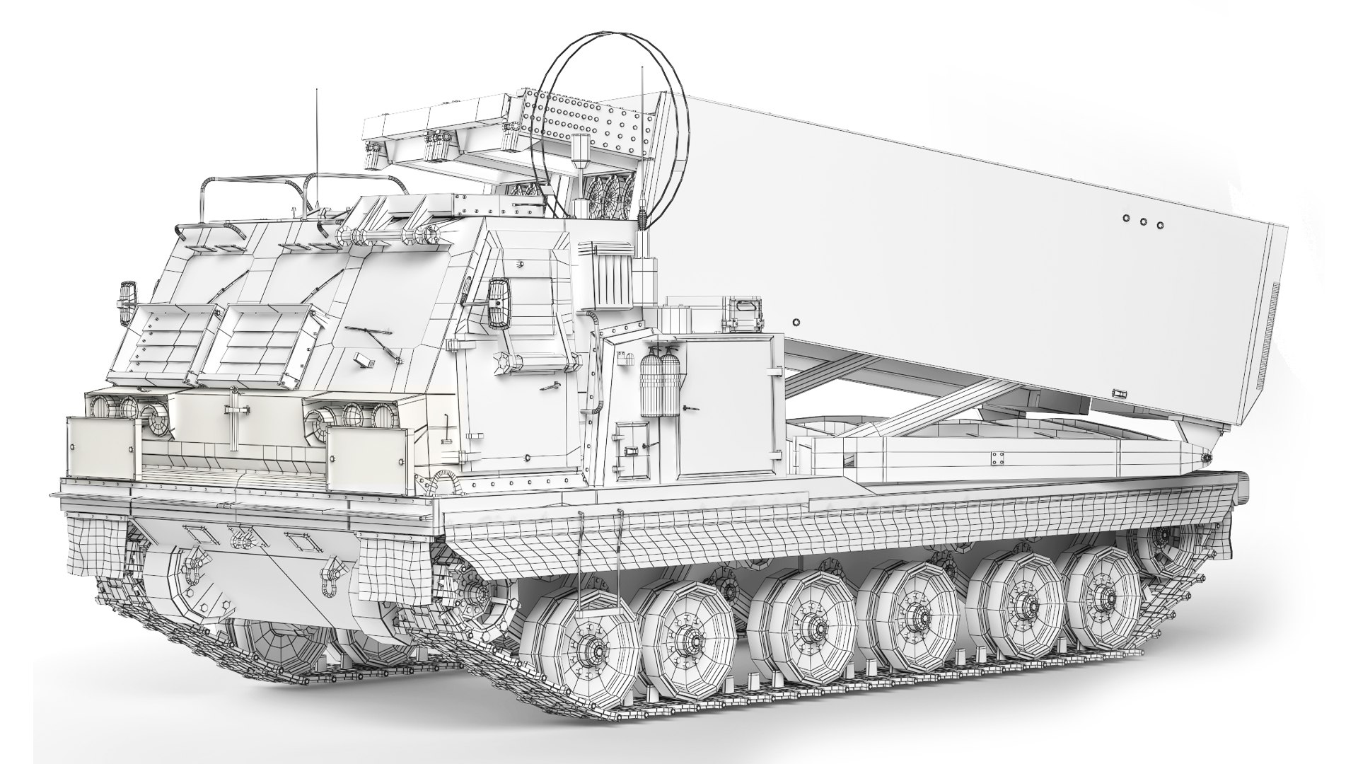 MLRS Mars II 1996 3D - TurboSquid 1980111