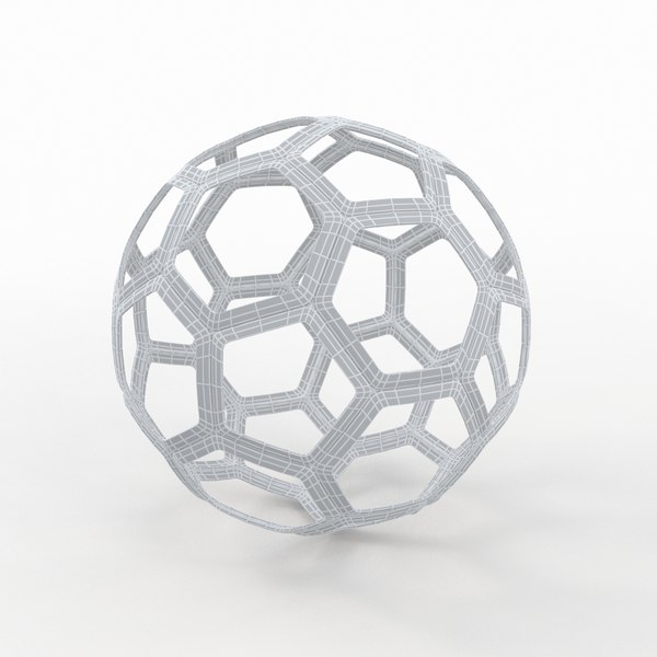 3d model of soccer ball