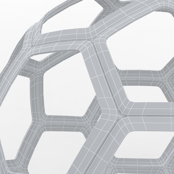 3d model of soccer ball