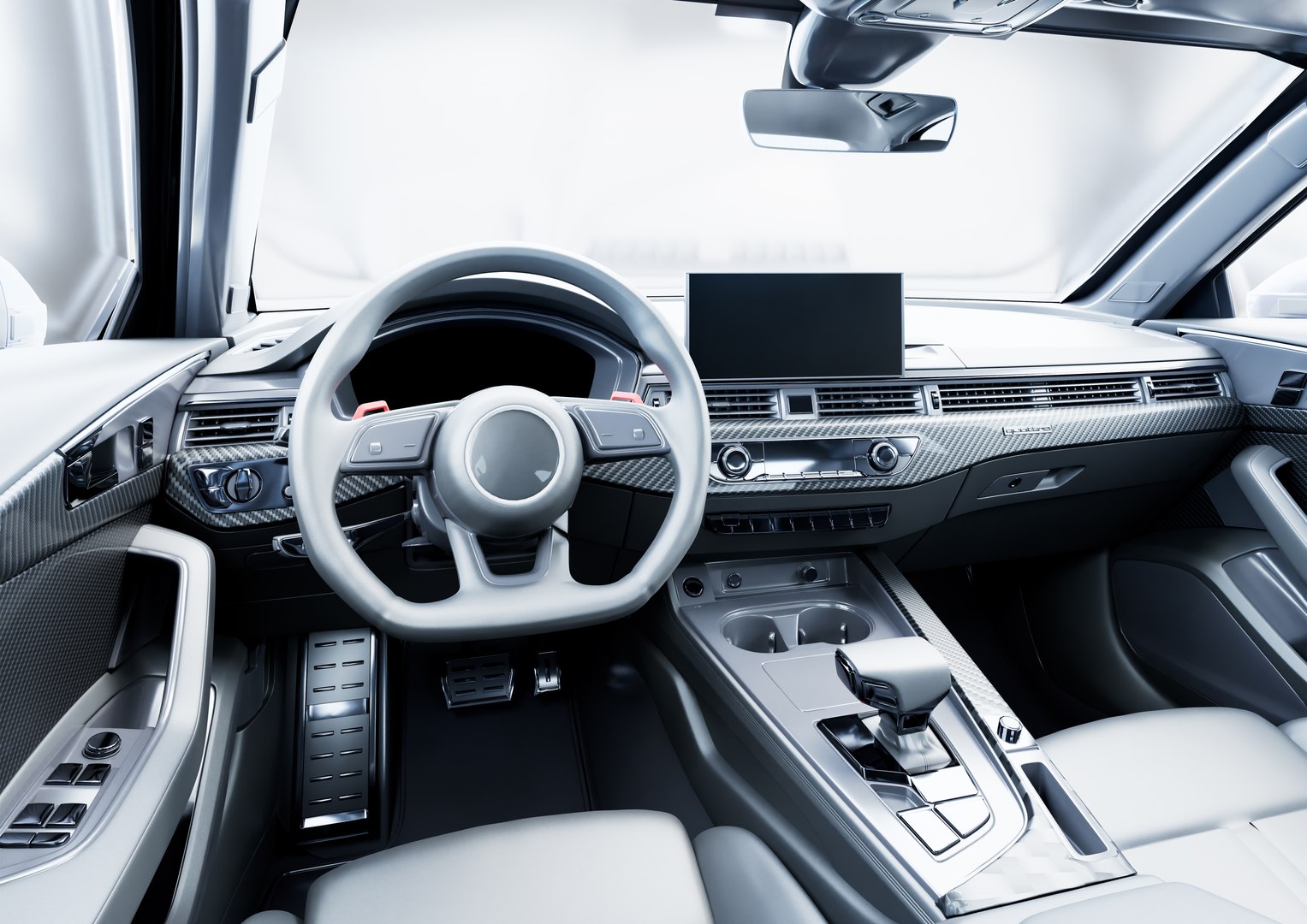 Audi RS Sport Sedan High Detail 3D Car Model Low-poly 3D Model Model ...