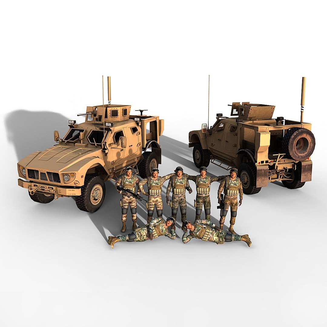 3dsmax Matv Soldiers