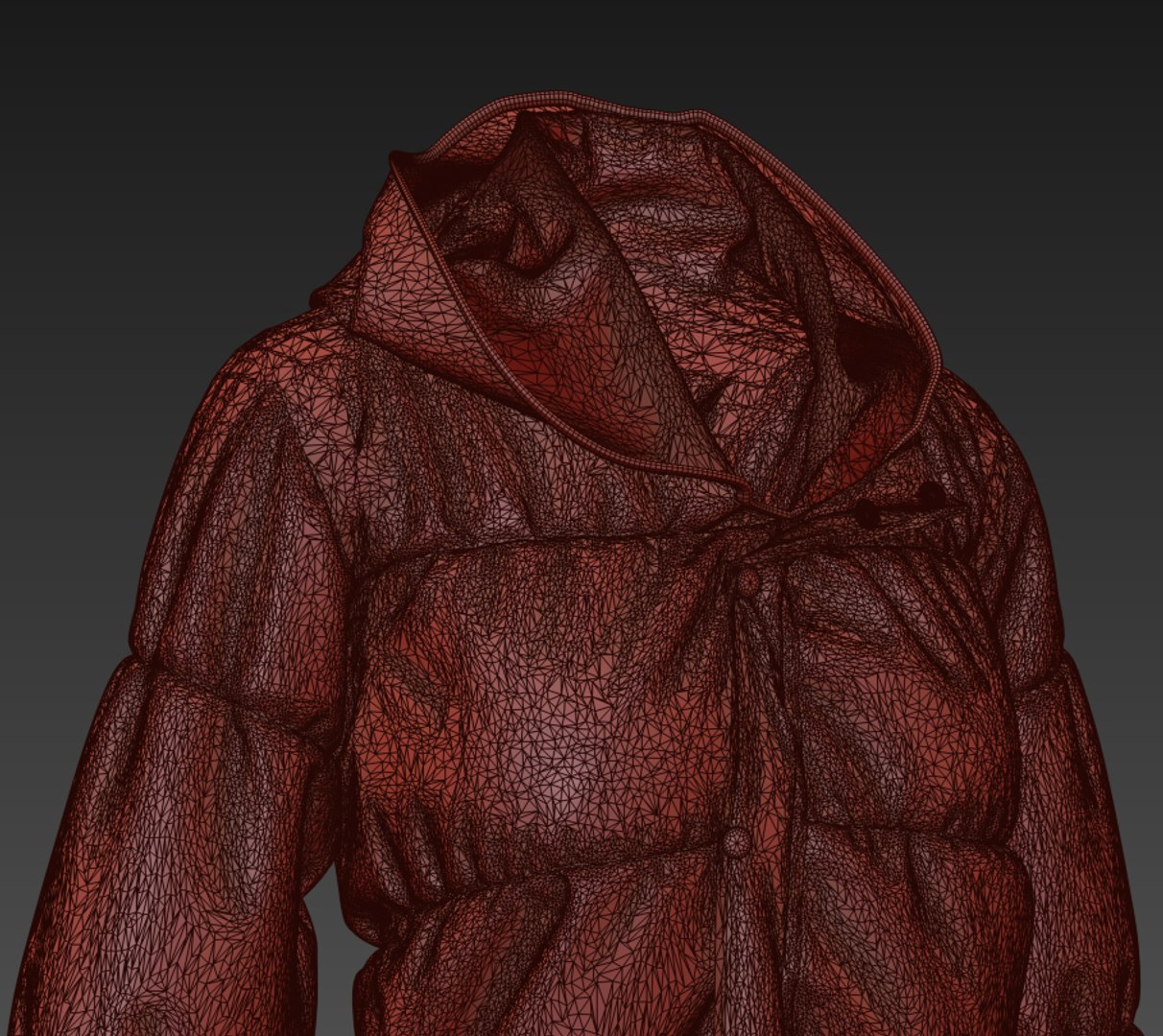 3D womens winter coat - TurboSquid 1355300
