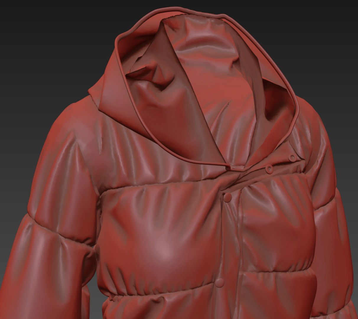 3D womens winter coat - TurboSquid 1355300