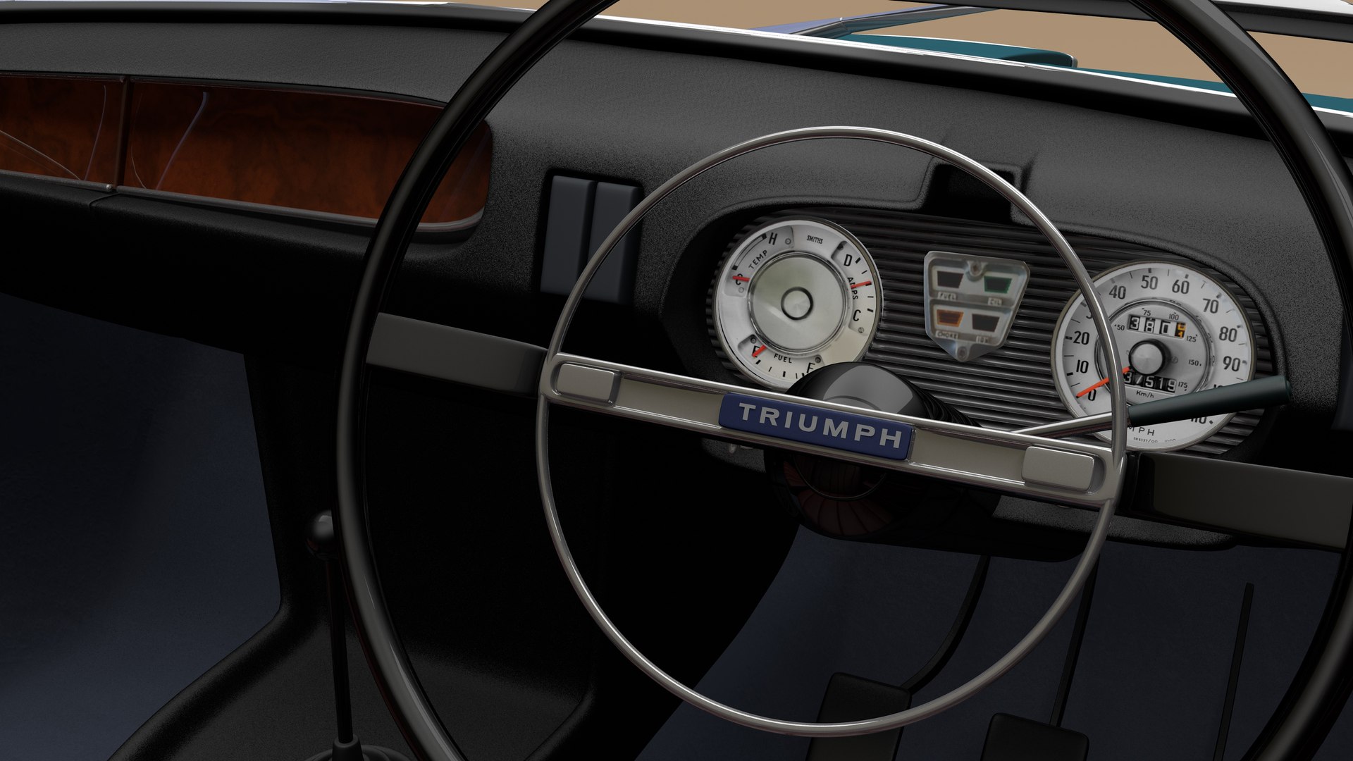 Triumph 2000 Mk1 Saloon 1966 3D model - TurboSquid 2174995