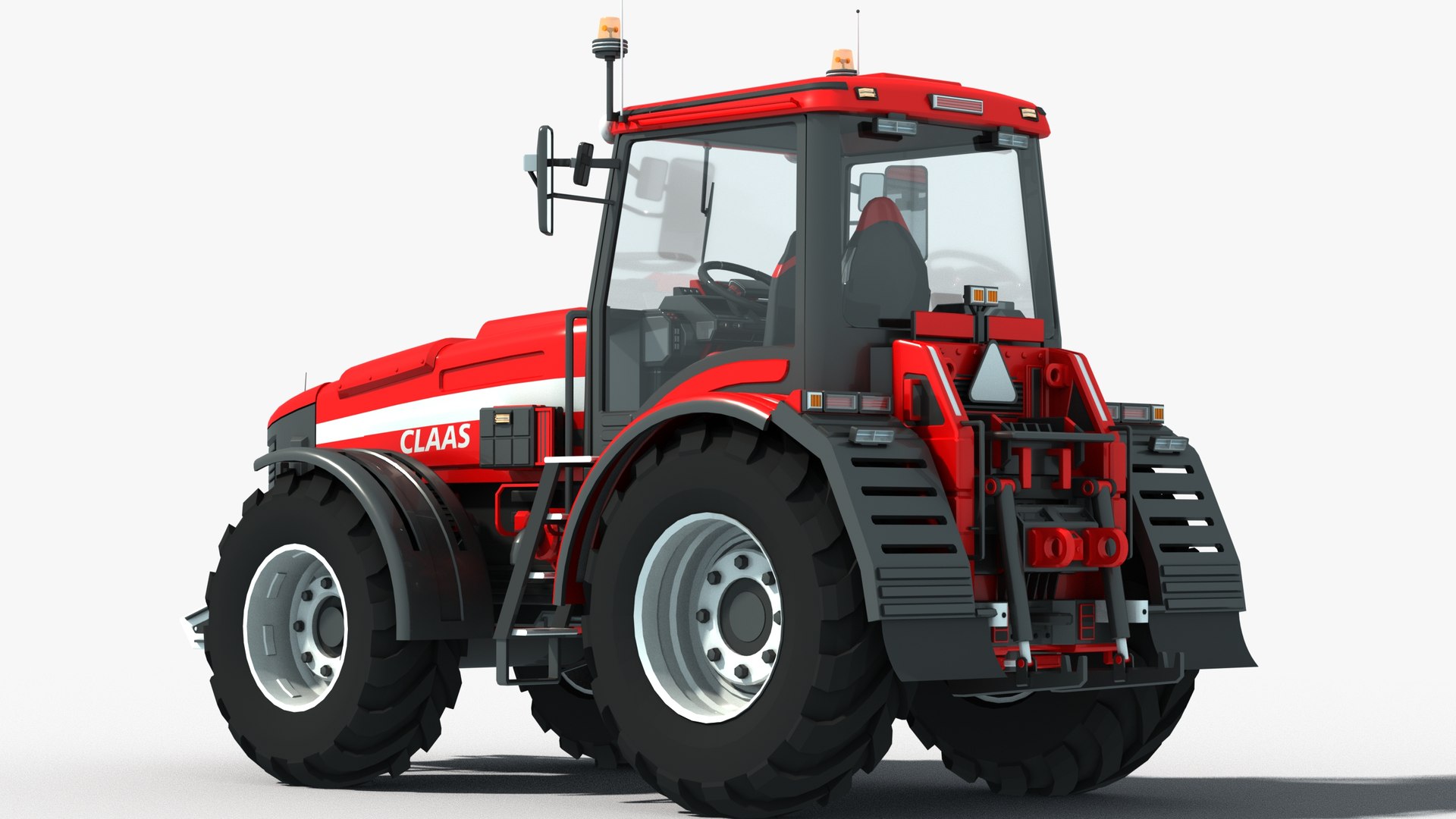 3D Tractor Claas Arion 420 Red Modification - TurboSquid 2051269