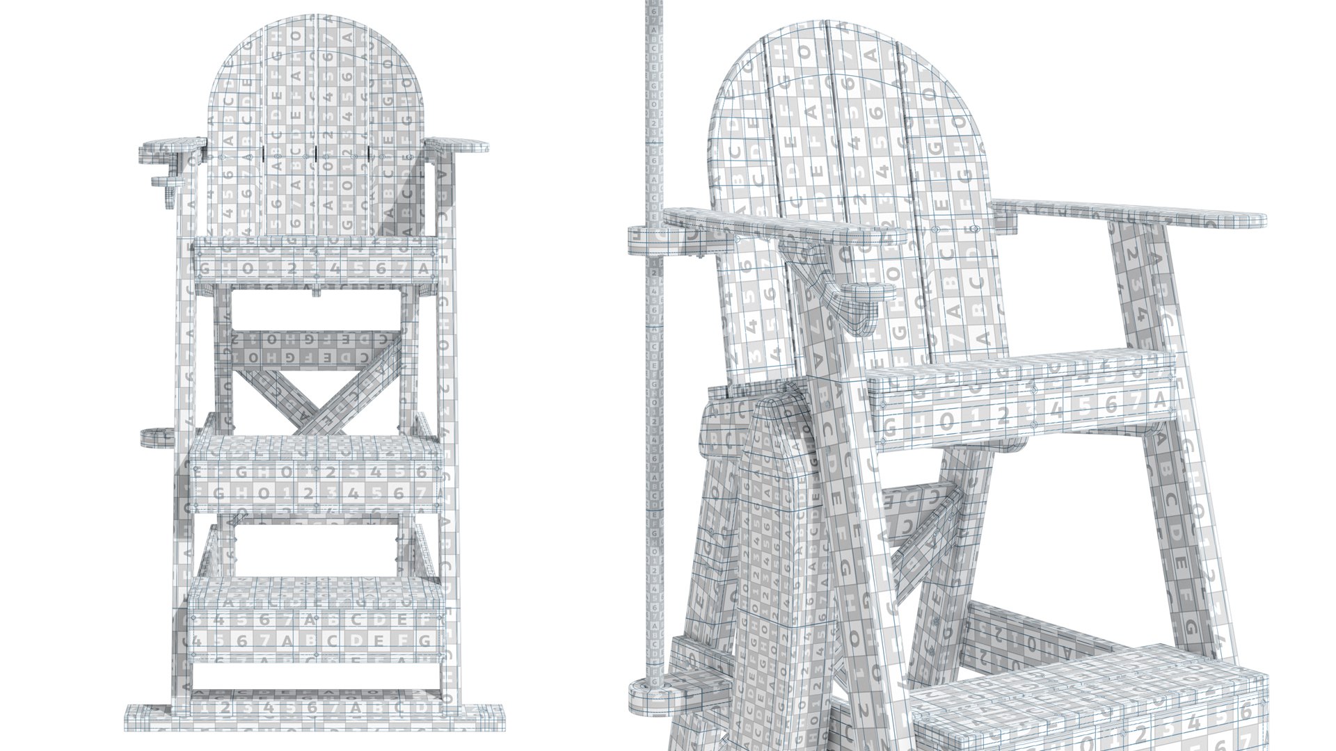 Tailwind Furniture Lifeguard Chair 3D Model - TurboSquid 2160823