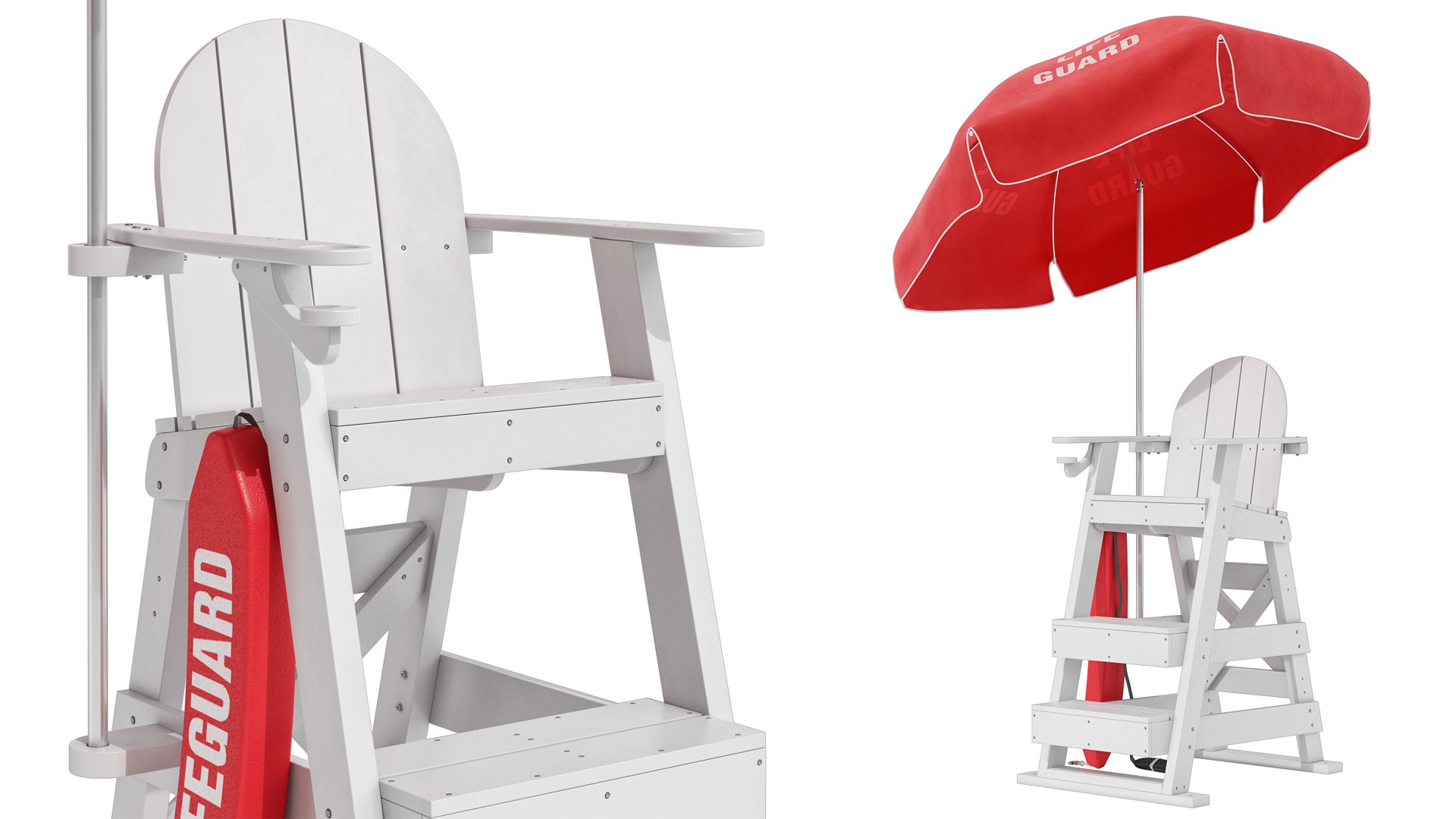 Tailwind Furniture Lifeguard Chair 3D Model - TurboSquid 2160823